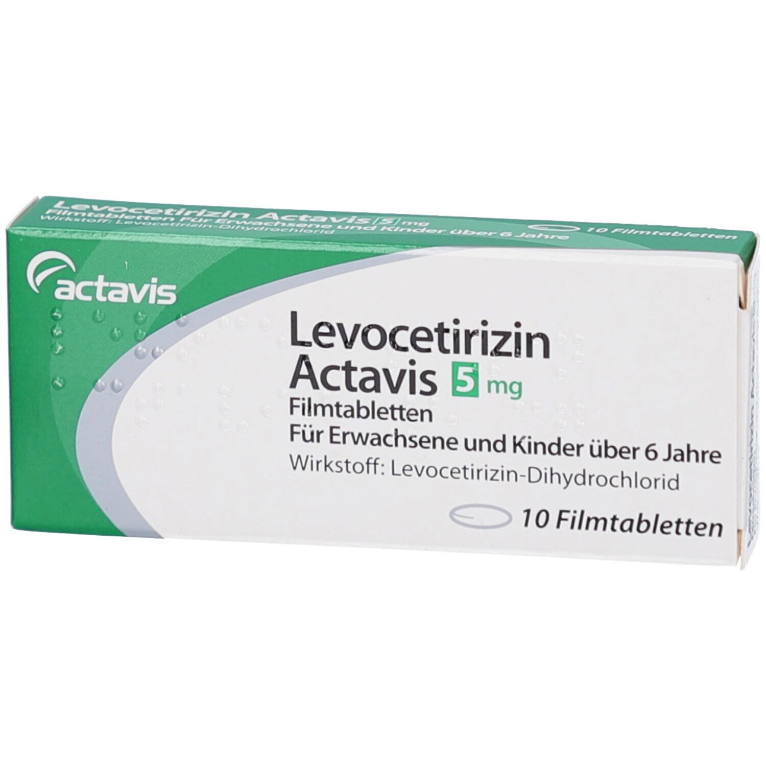 Levocetirizin Actavis 5 mg 10 St - shop-apotheke.at