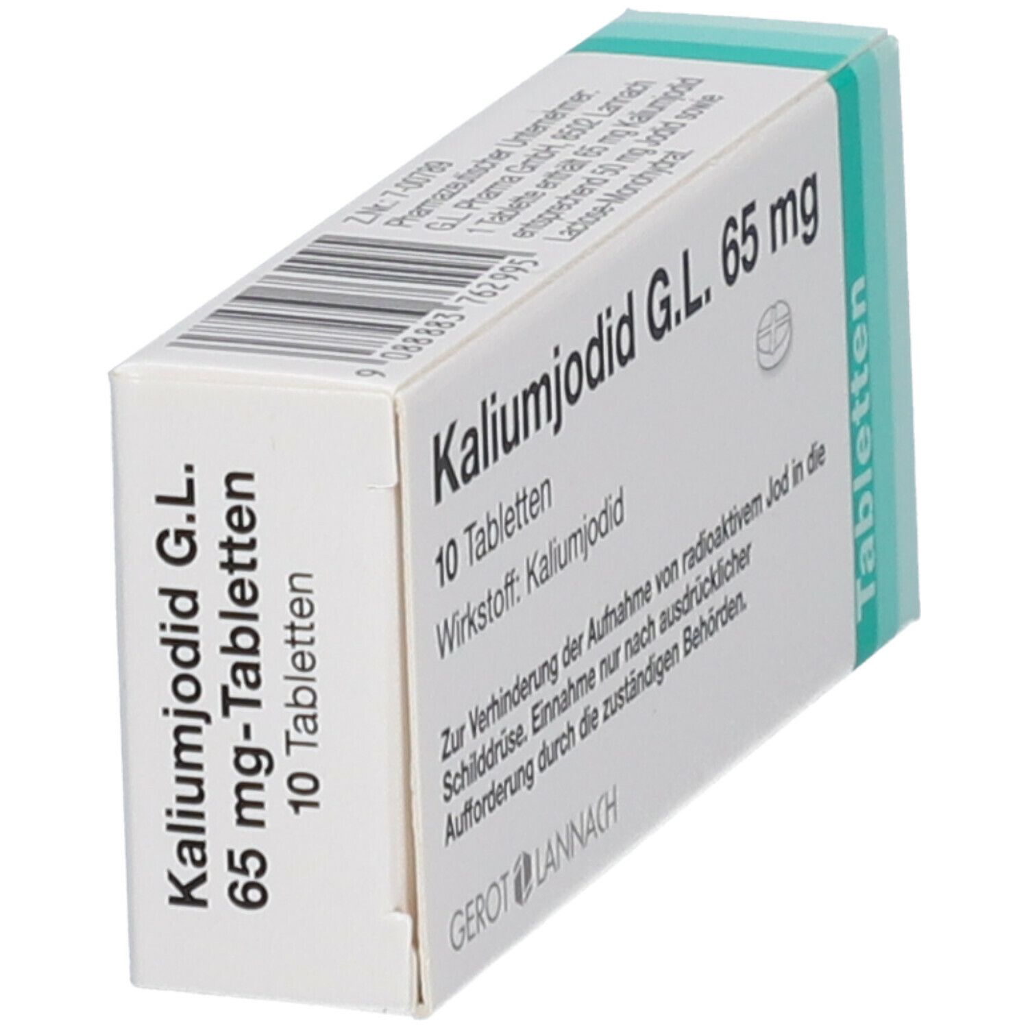 Kaliumjodid G.L. 65 mg 10 St - shop-apotheke.at