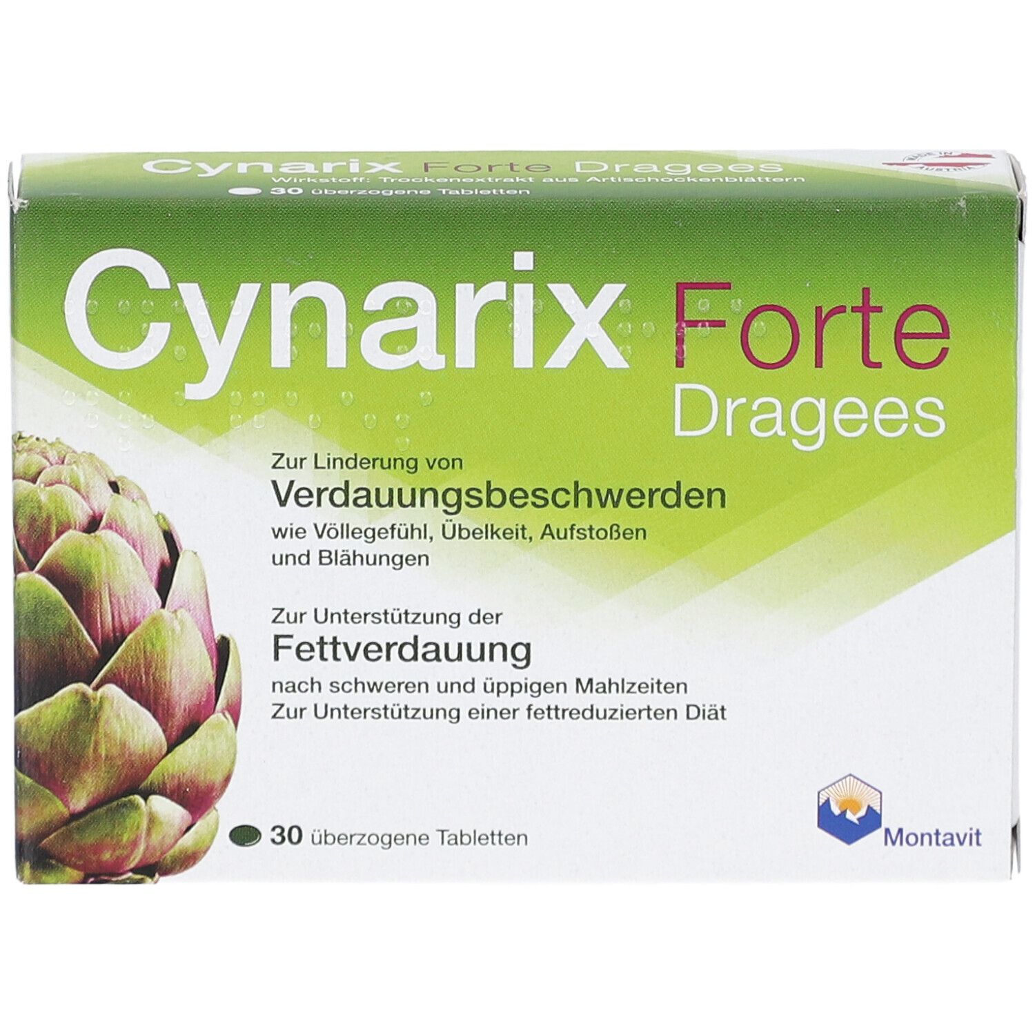 Cynarix FORTE Dragees 30 St - Shop Apotheke
