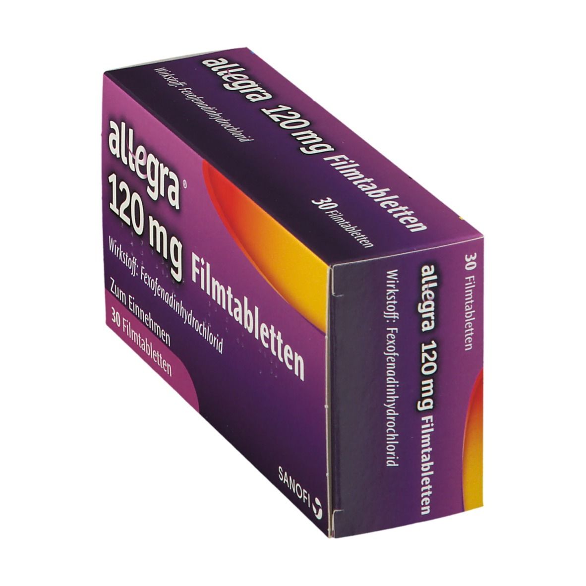 allegra® 120mg bei Allergie 30 St - shop-apotheke.at