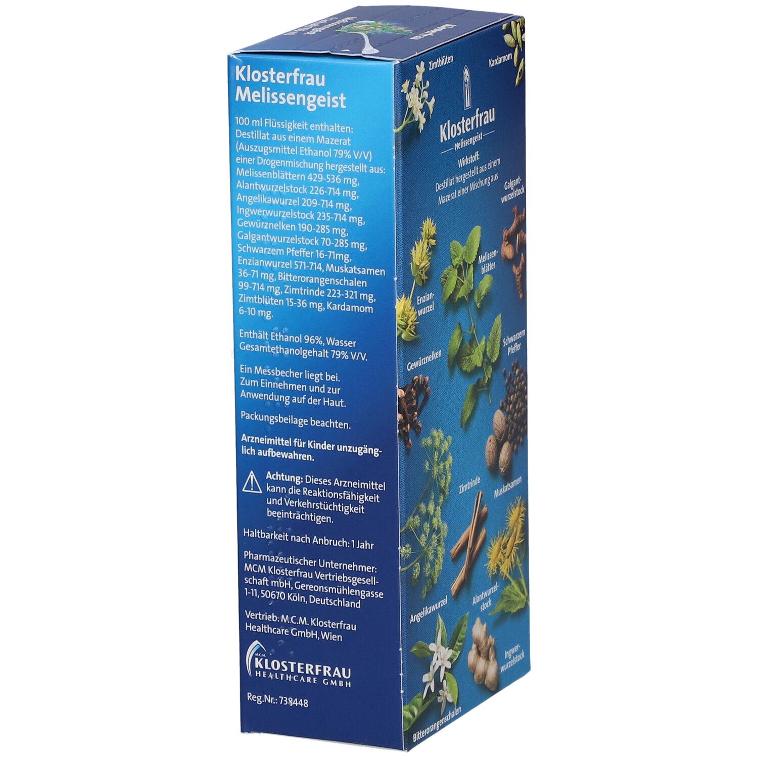 KLOSTERFRAU Melissengeist 155 ml - Shop Apotheke