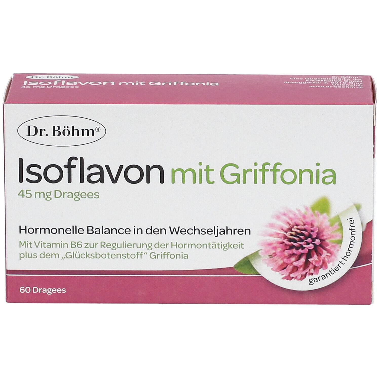 Dr. Böhm® Isoflavon 45 mg mit Griffonia Dragees 60 St - shop-apotheke.at