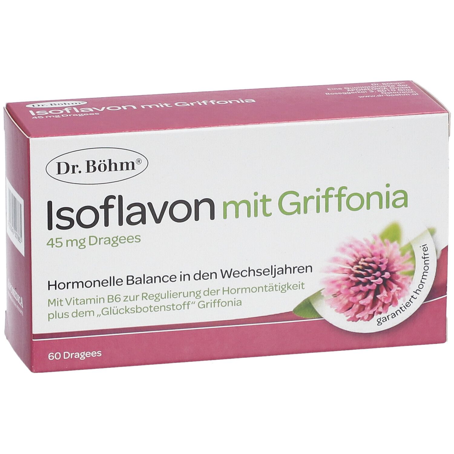 Dr. Böhm® Isoflavon 45 mg mit Griffonia Dragees 60 St - shop-apotheke.at