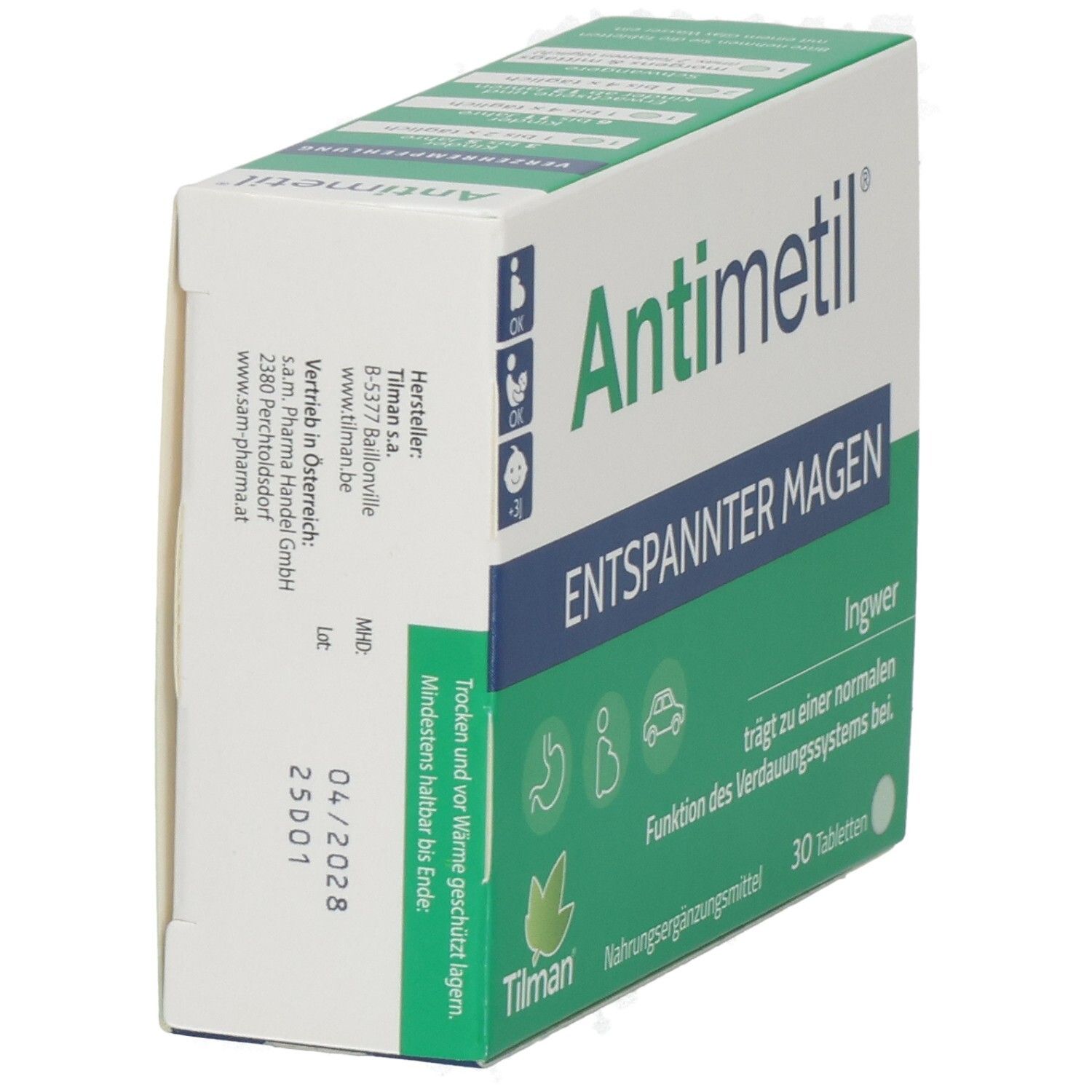 Antimetil® Ingwer 30 St - shop-apotheke.at