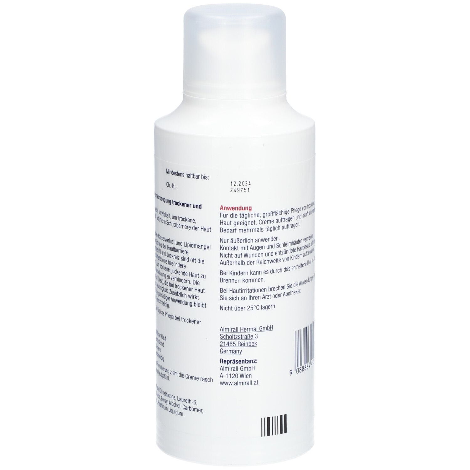 BALNEUM PLUS CREME 500 ml - Shop Apotheke