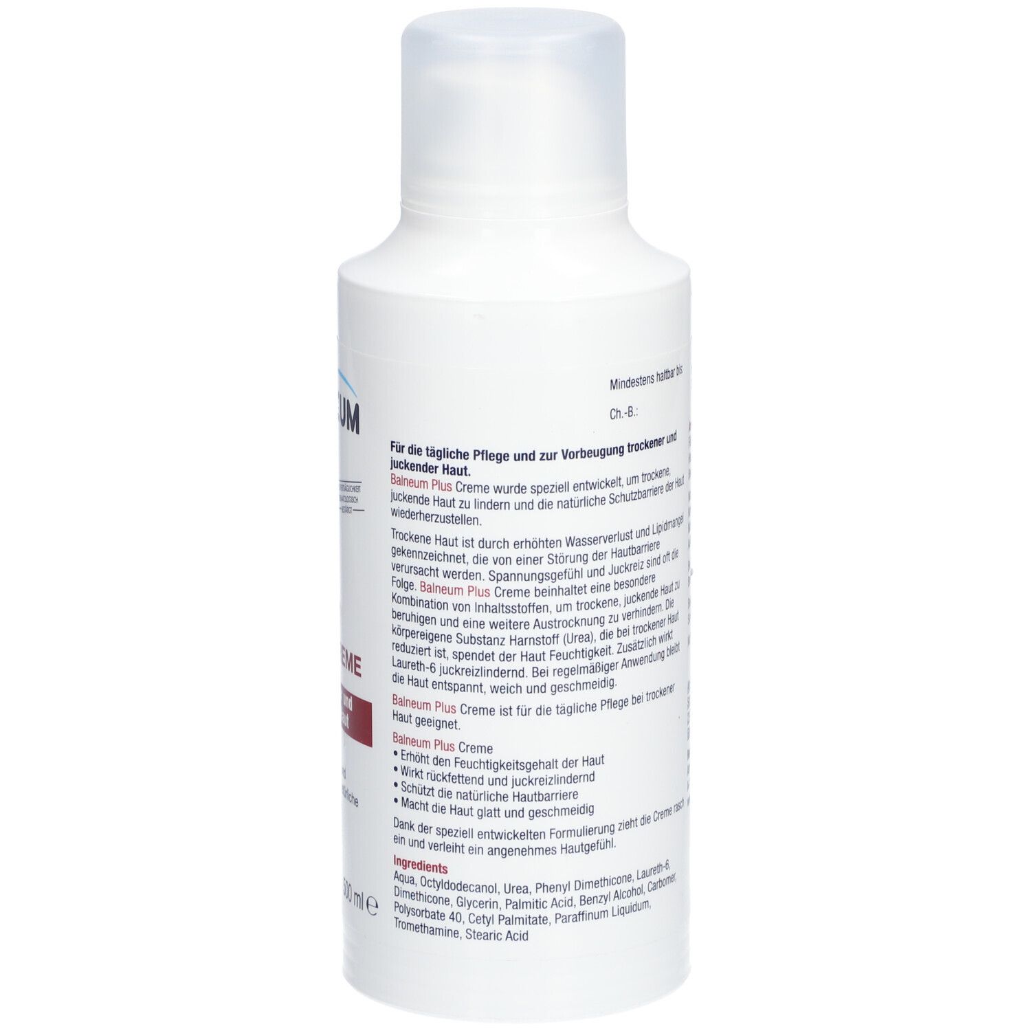BALNEUM PLUS CREME 500 ml - Shop Apotheke