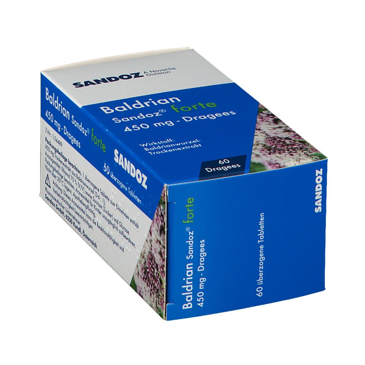 Baldrian Sandoz® forte 450 mg 60 St - shop-apotheke.at