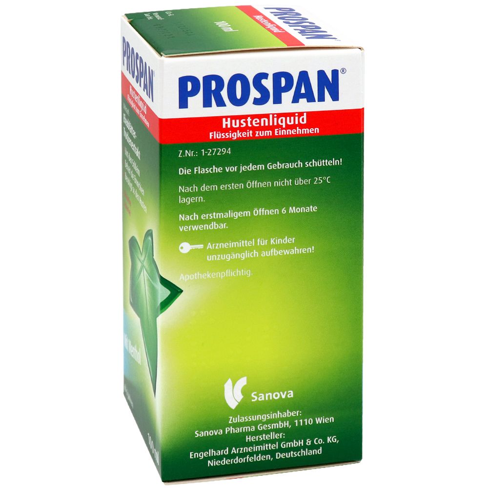 Prospan® Hustenliquid 100 ml - Shop Apotheke
