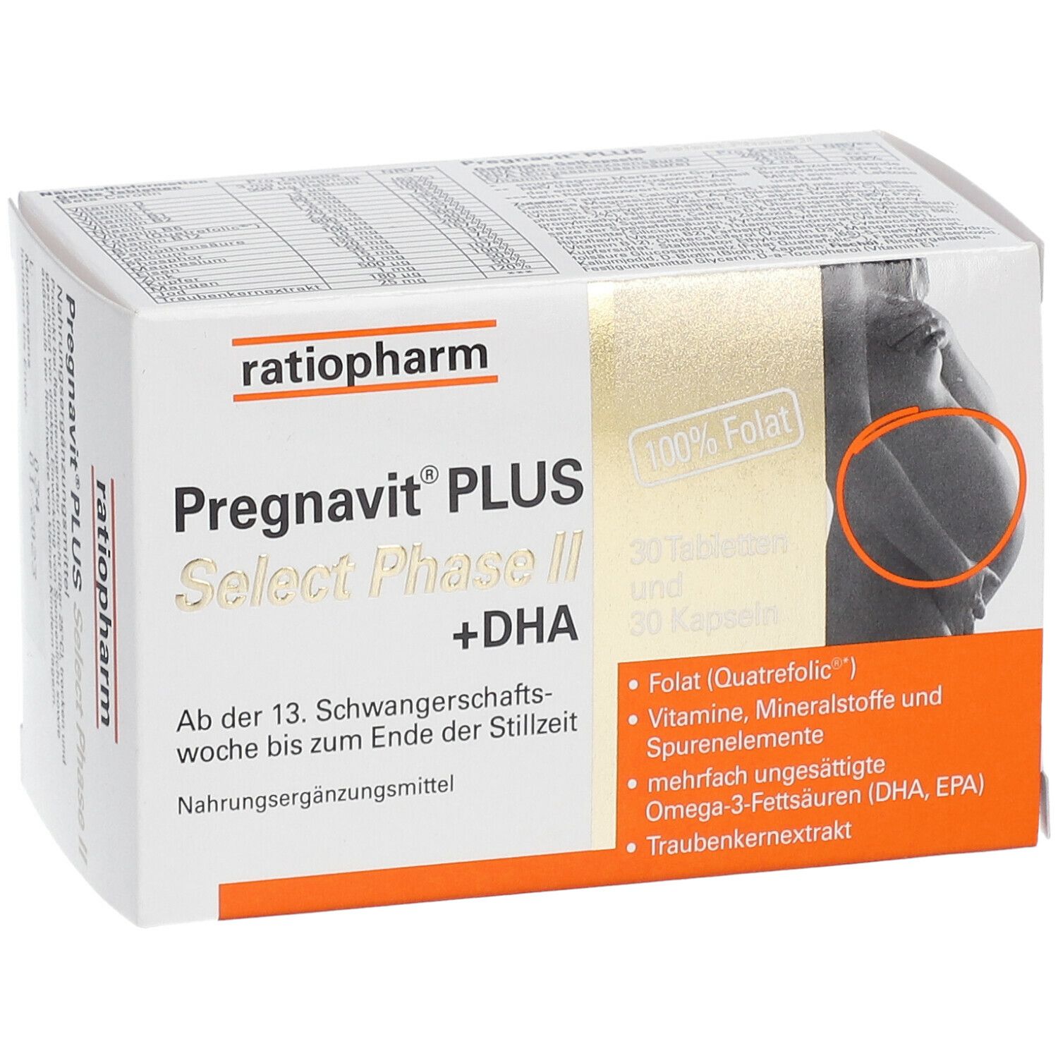 Pregnavit® PLUS Select Phase II +DHA 30 St - Shop Apotheke