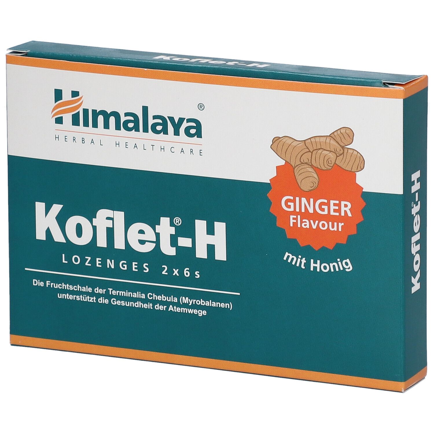 Himalaya® Koflet®-H Lozenges Ginger 12 St - shop-apotheke.at