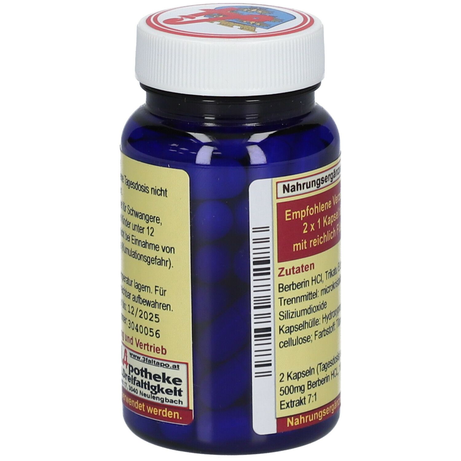 Berberin 250 mg 60 St - shop-apotheke.at