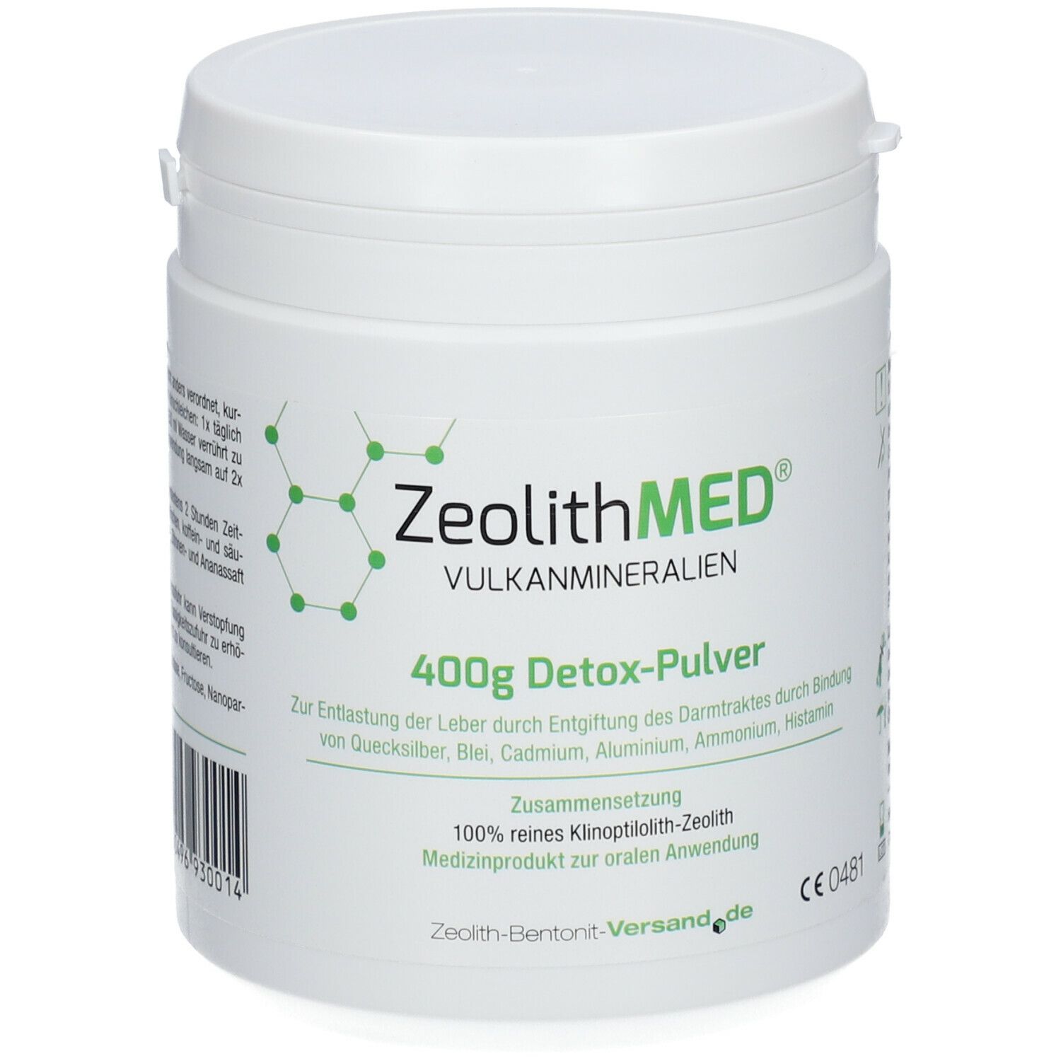 ZeolithMED® 400g Detox-Pulver 400 g - shop-apotheke.at