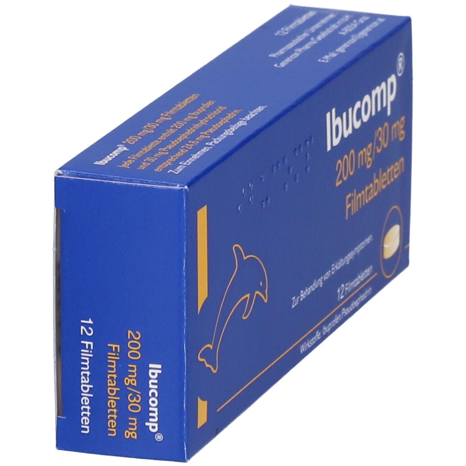 Ibucomp® 200 mg/30 mg Filmtablette 12 St - Shop Apotheke