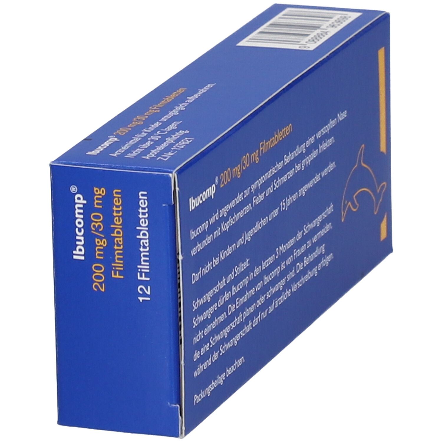 Ibucomp® 200 mg/30 mg Filmtablette 12 St - Shop Apotheke