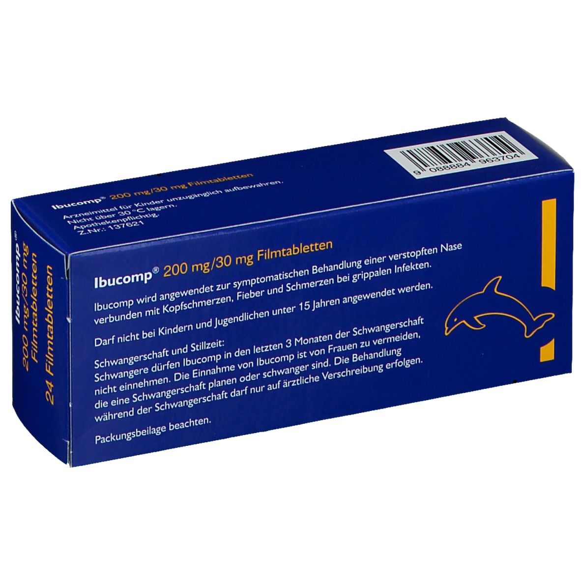 Ibucomp® 200 mg/30 mg Filmtabletten 24 St - shop-apotheke.at