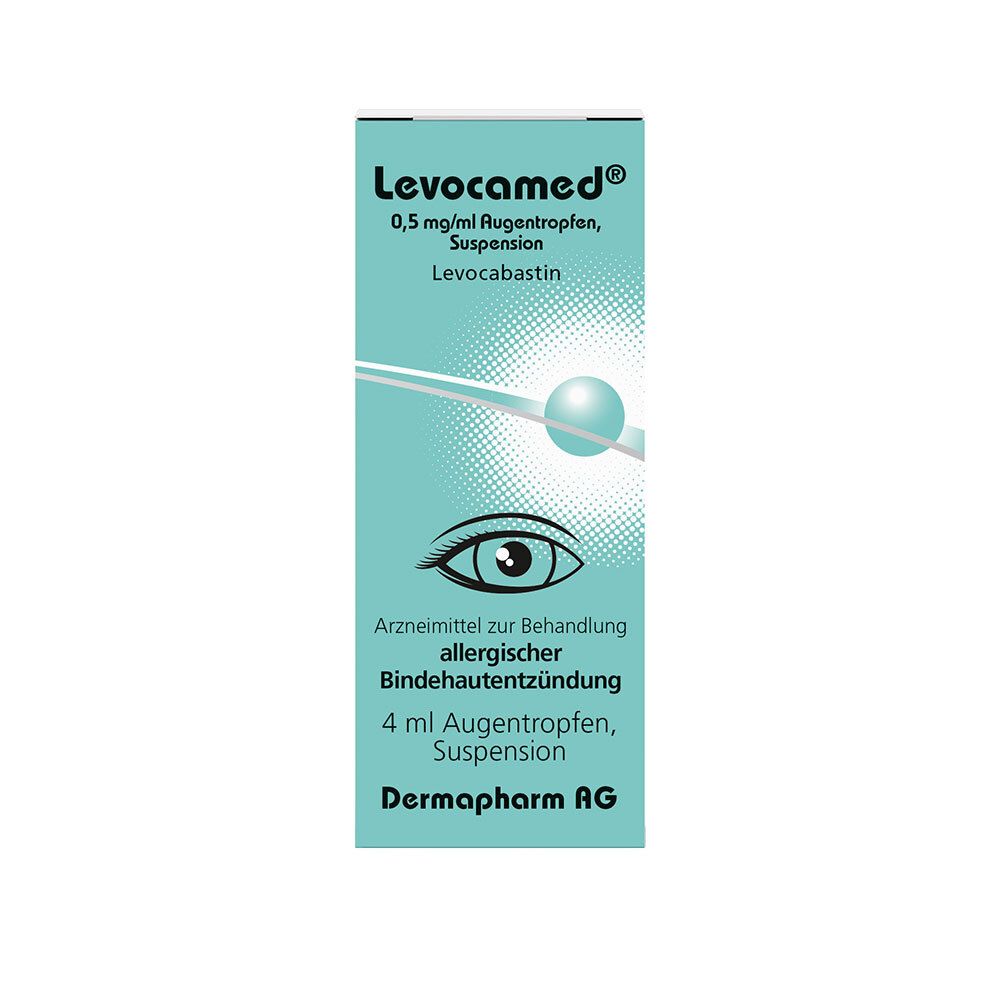 Levocamed® 0,5 mg/ml Augentropfen 4 ml - Shop Apotheke