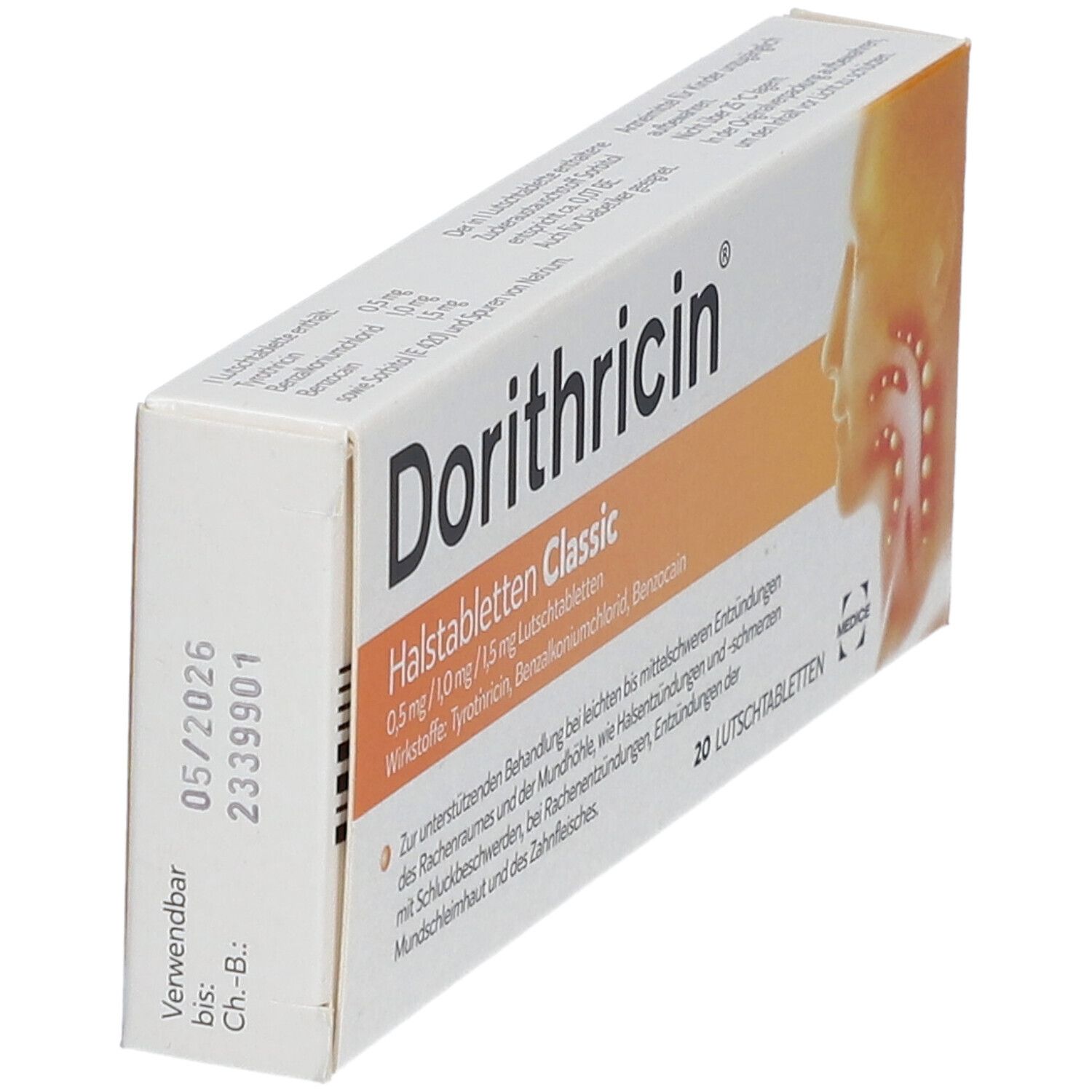 Dorithricin® Halstabletten Classic 20 St - shop-apotheke.at
