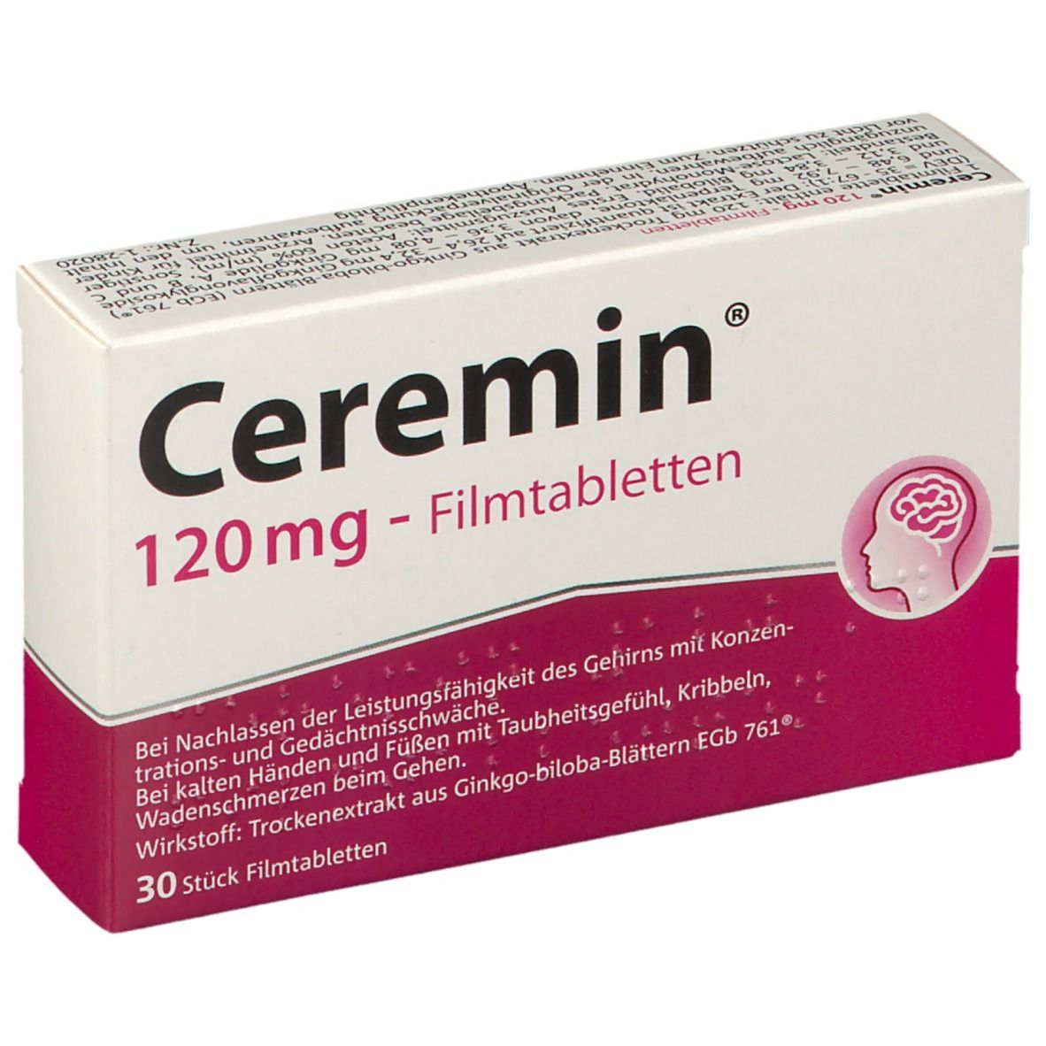 Ceremin® 120 mg 30 St - Shop Apotheke
