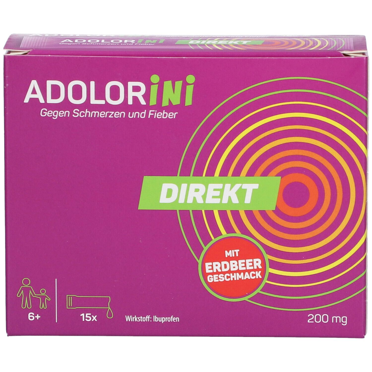 ADOLORINI® DIREKT 200 mg 15 St - shop-apotheke.at