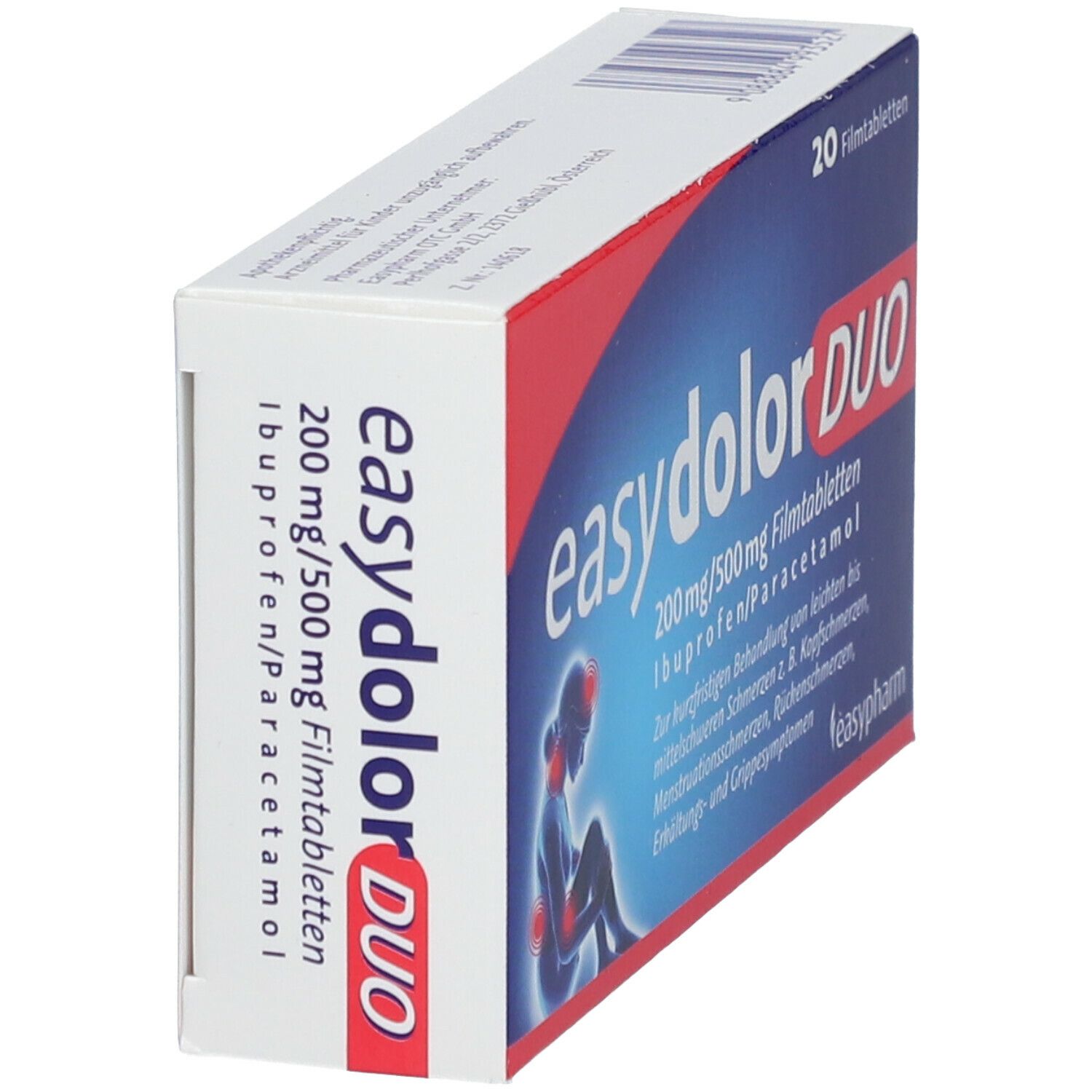 easydolor DUO 200/500 mg 20 St - shop-apotheke.at