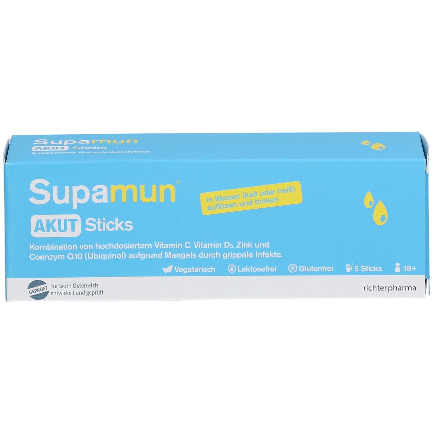 Supamun® Akut Sticks 5 St - Shop Apotheke