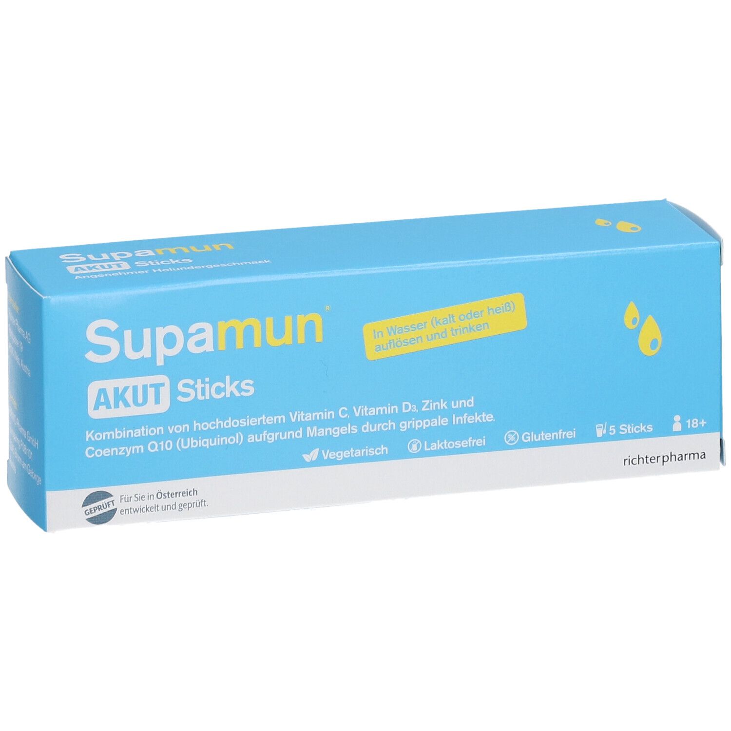 Supamun® Akut Sticks 5 St - Shop Apotheke