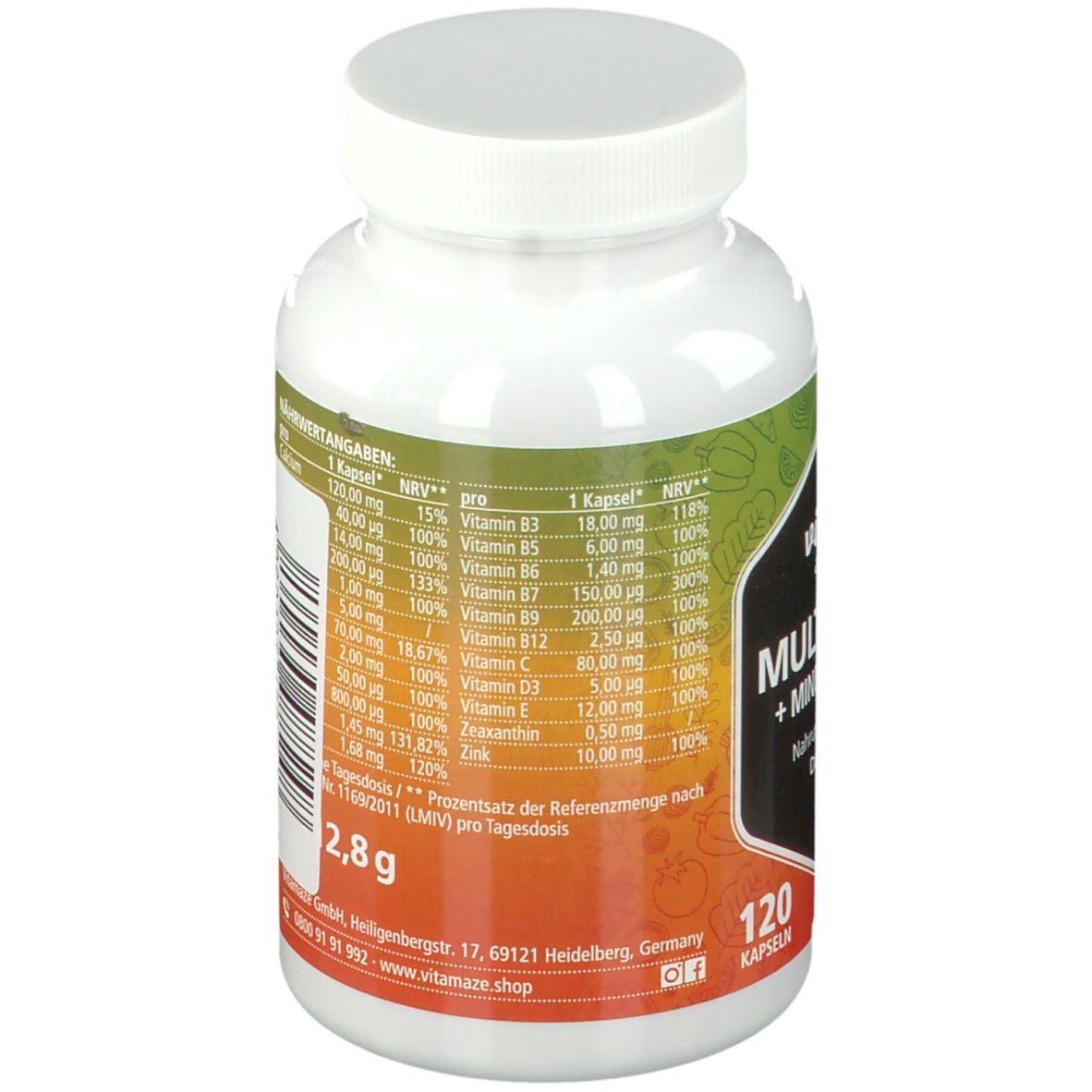 MULTIVITAMIN 120 St - shop-apotheke.at