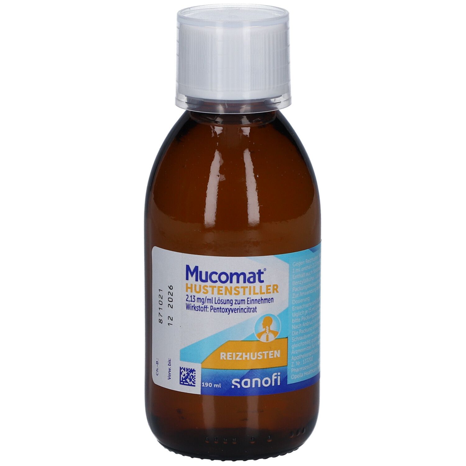 Mucomat bei Reizhusten 190 ml - shop-apotheke.at