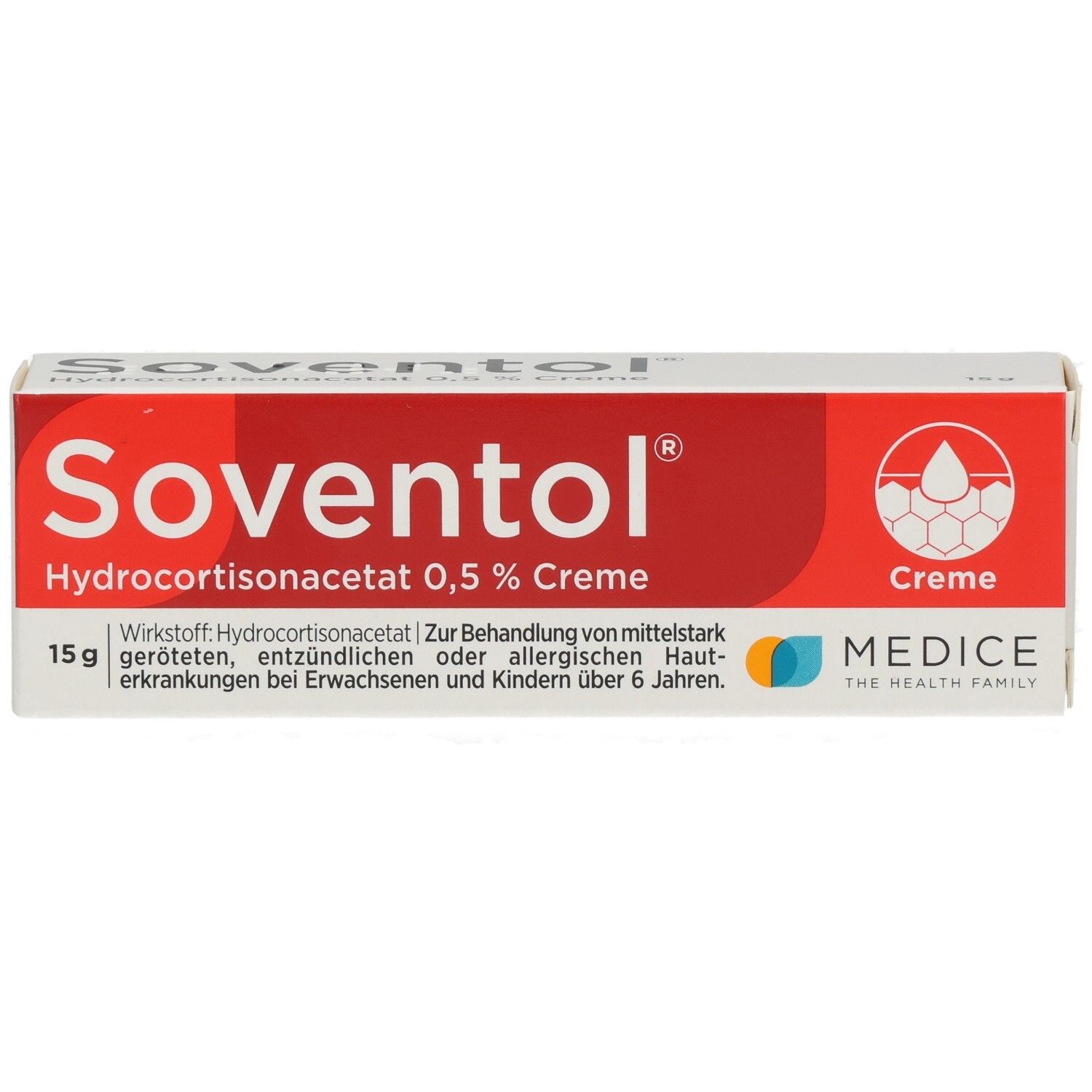 Soventol® HydroCortisonacetat 0,5 % 15 g - shop-apotheke.at