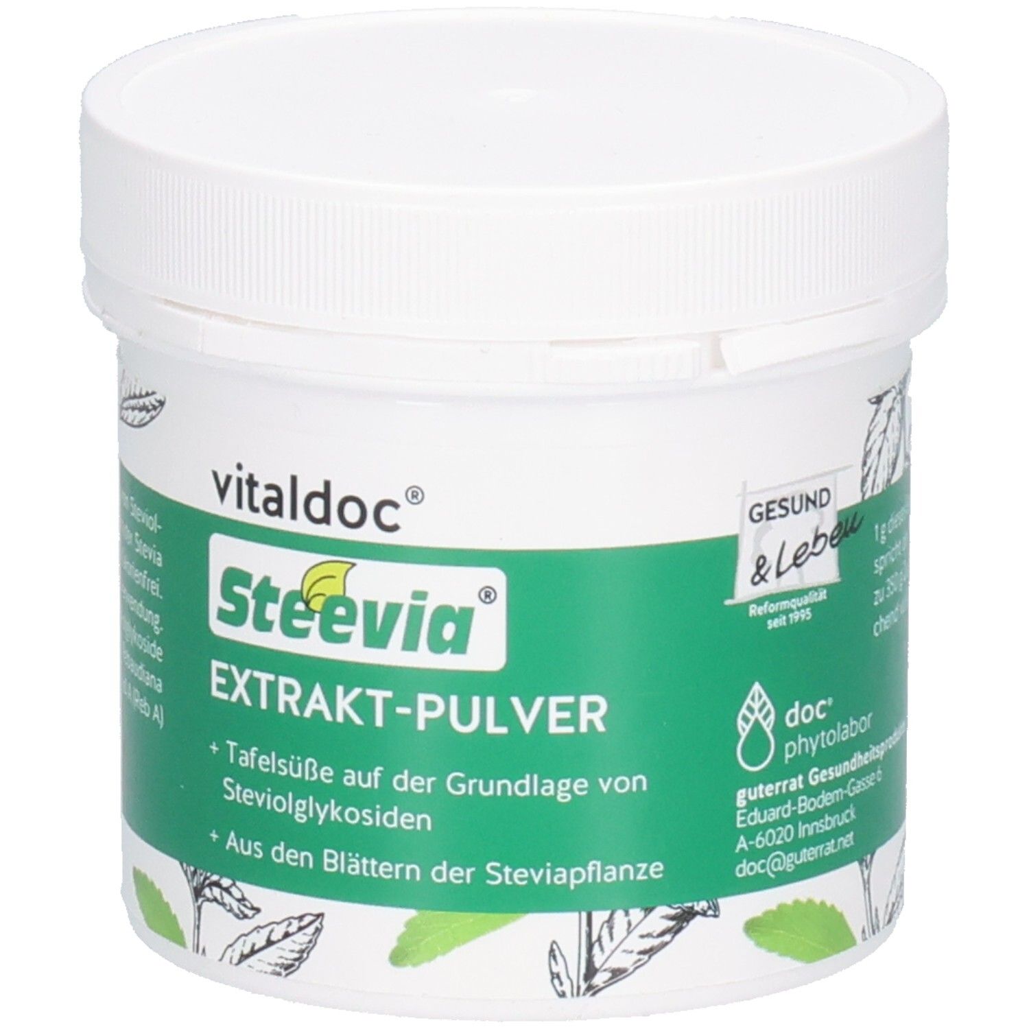 vitaldoc® Steevia® Extrakt 50 g - Shop Apotheke