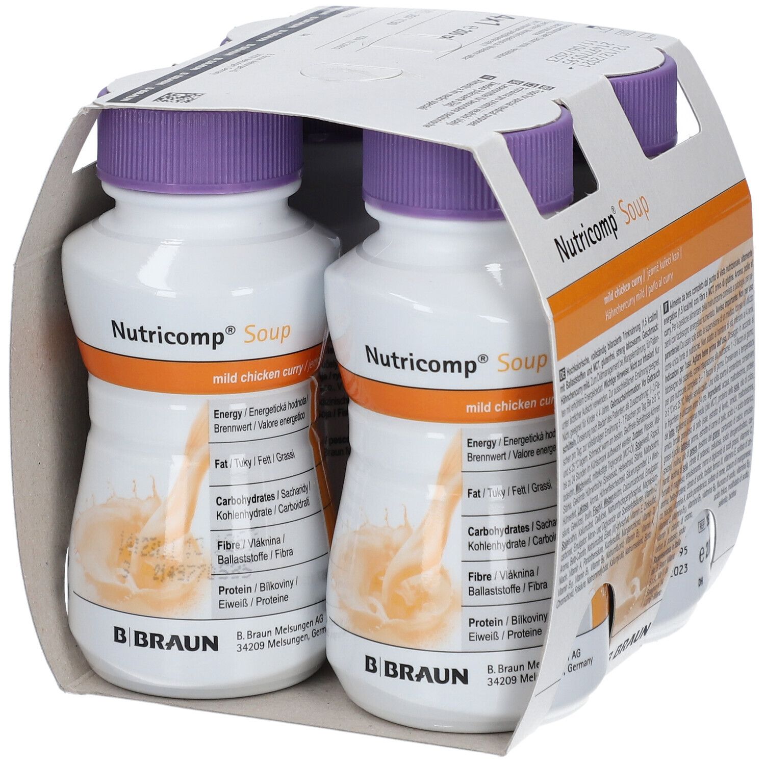 Nutricomp® Soup Mild Chicken Curry 4 St - Shop Apotheke