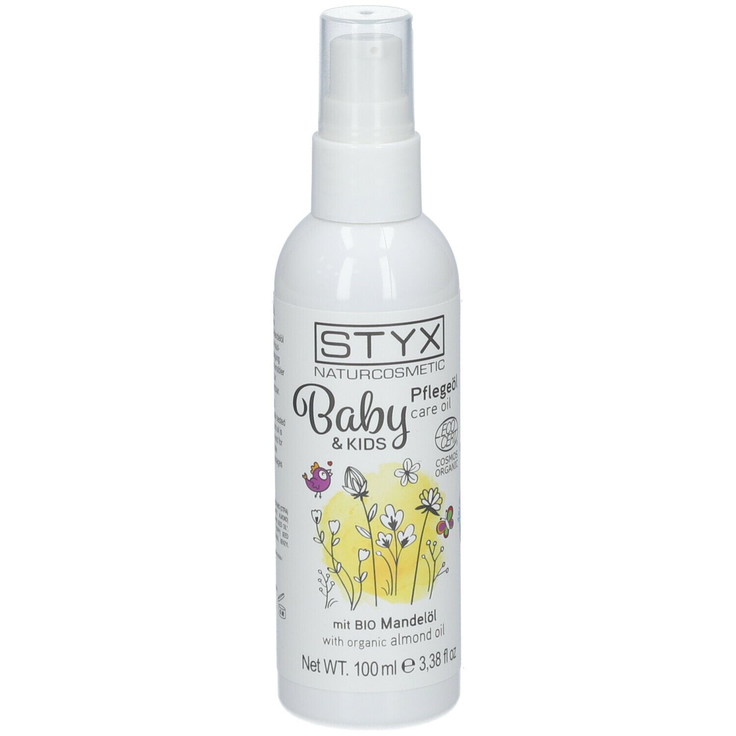 STYX Baby & Kids Pflegeöl mir Bio Mandelöl 100 ml - Shop Apotheke