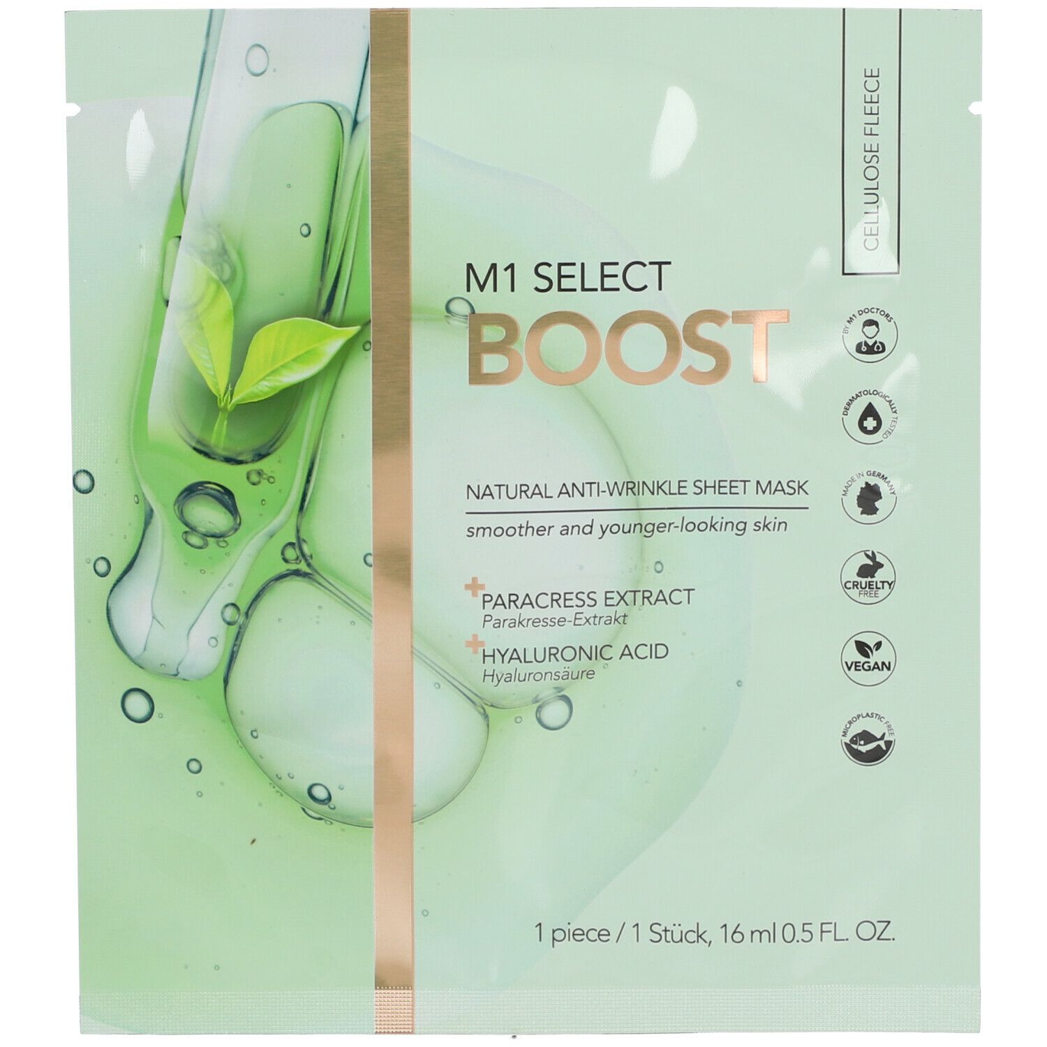 M1 Select Boost Sheet Mask 16 ml - Shop Apotheke
