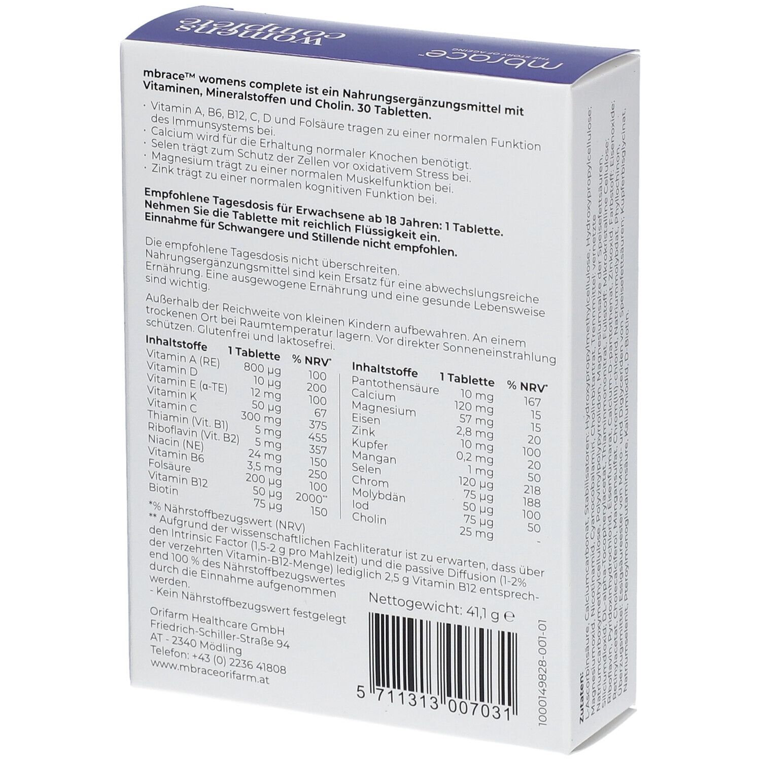 mbrace™ womens complete 30 St - Shop Apotheke