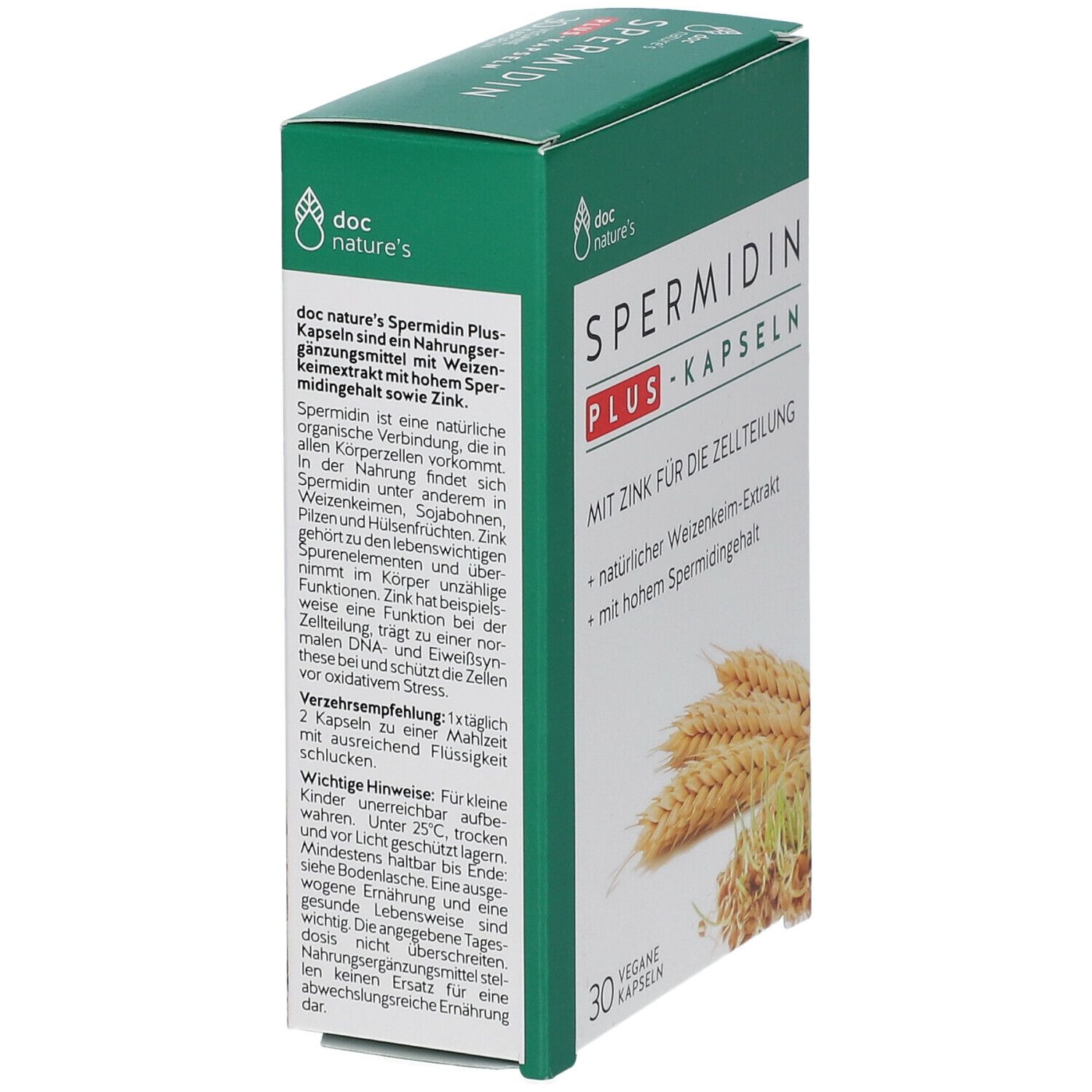 doc nature's Spermidin Plus 30 St - Shop Apotheke