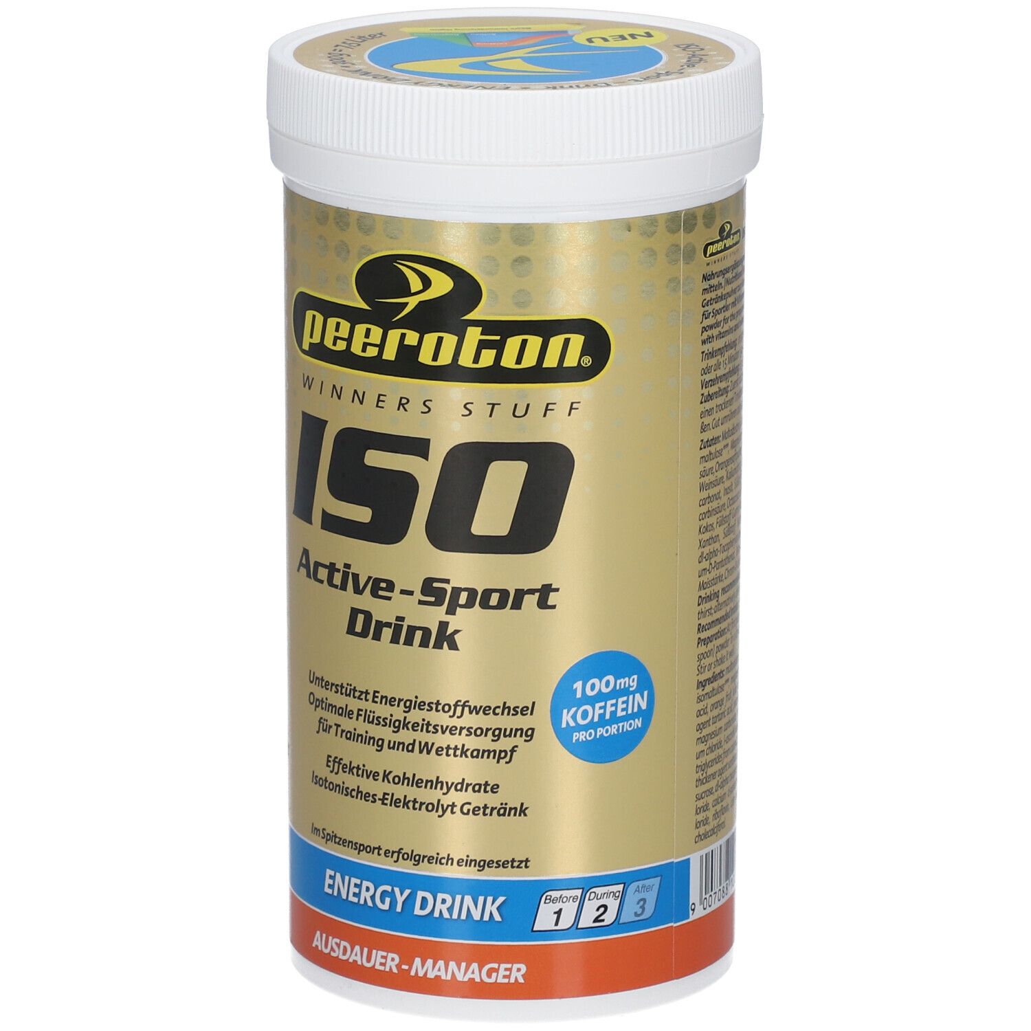 peeroton® ISO Active-Sport-Dring Energy Drink 300 g - Shop Apotheke