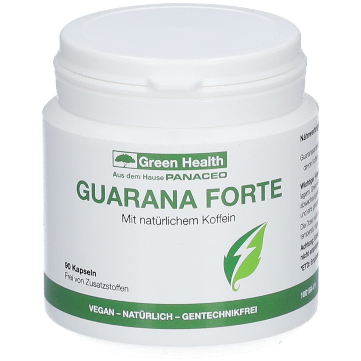 Green Health GUARANA FORTE 90 St - Shop Apotheke