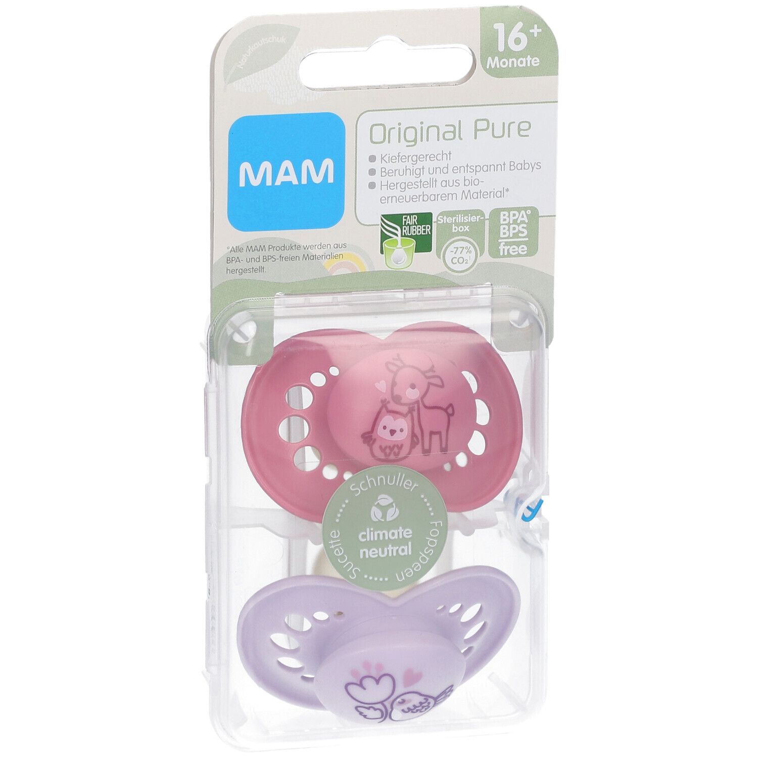 MAM Original Pure Latex 16+ 2 St - shop-apotheke.at