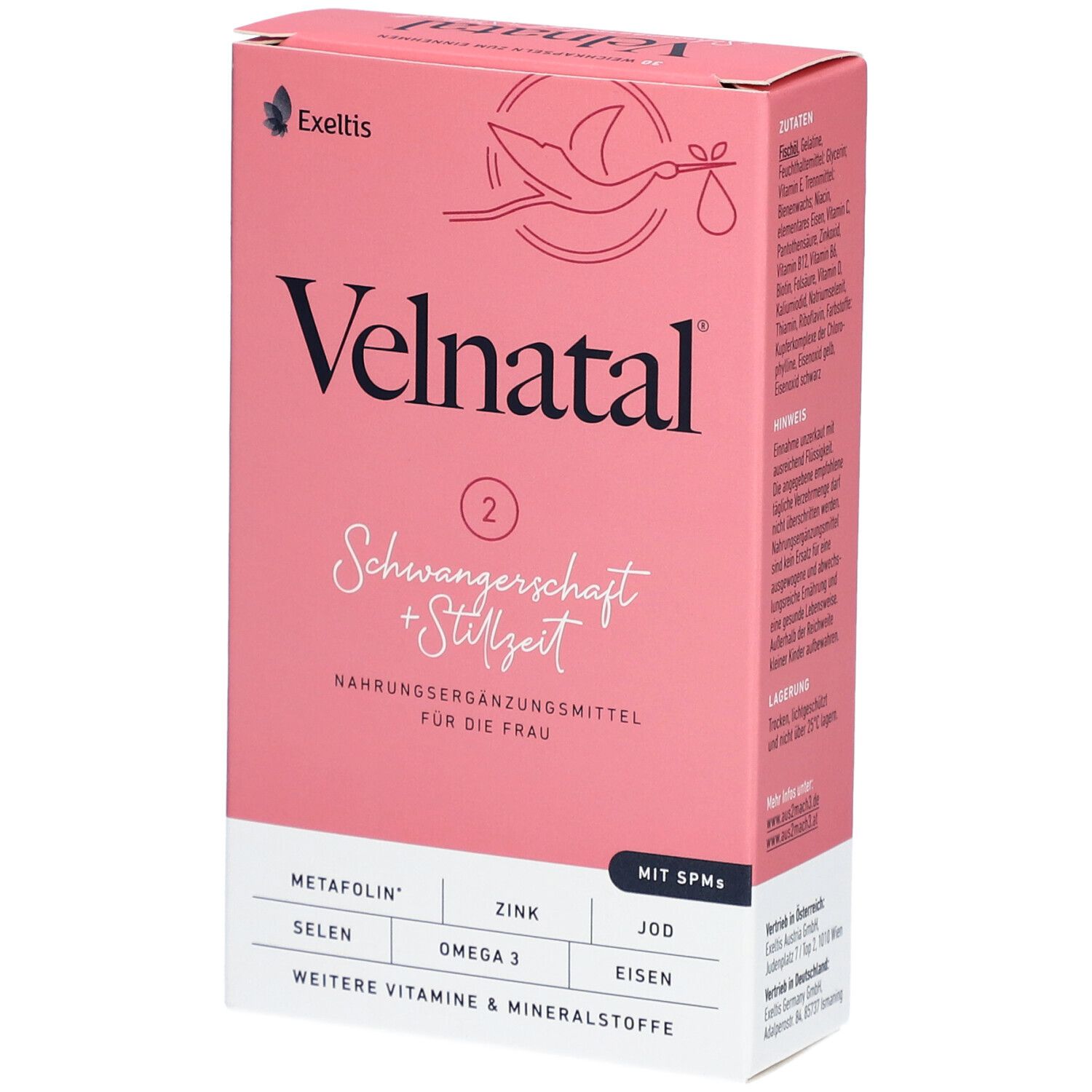 Velnatal® Schwangerschaft + Stillzeit 30 St - Shop Apotheke