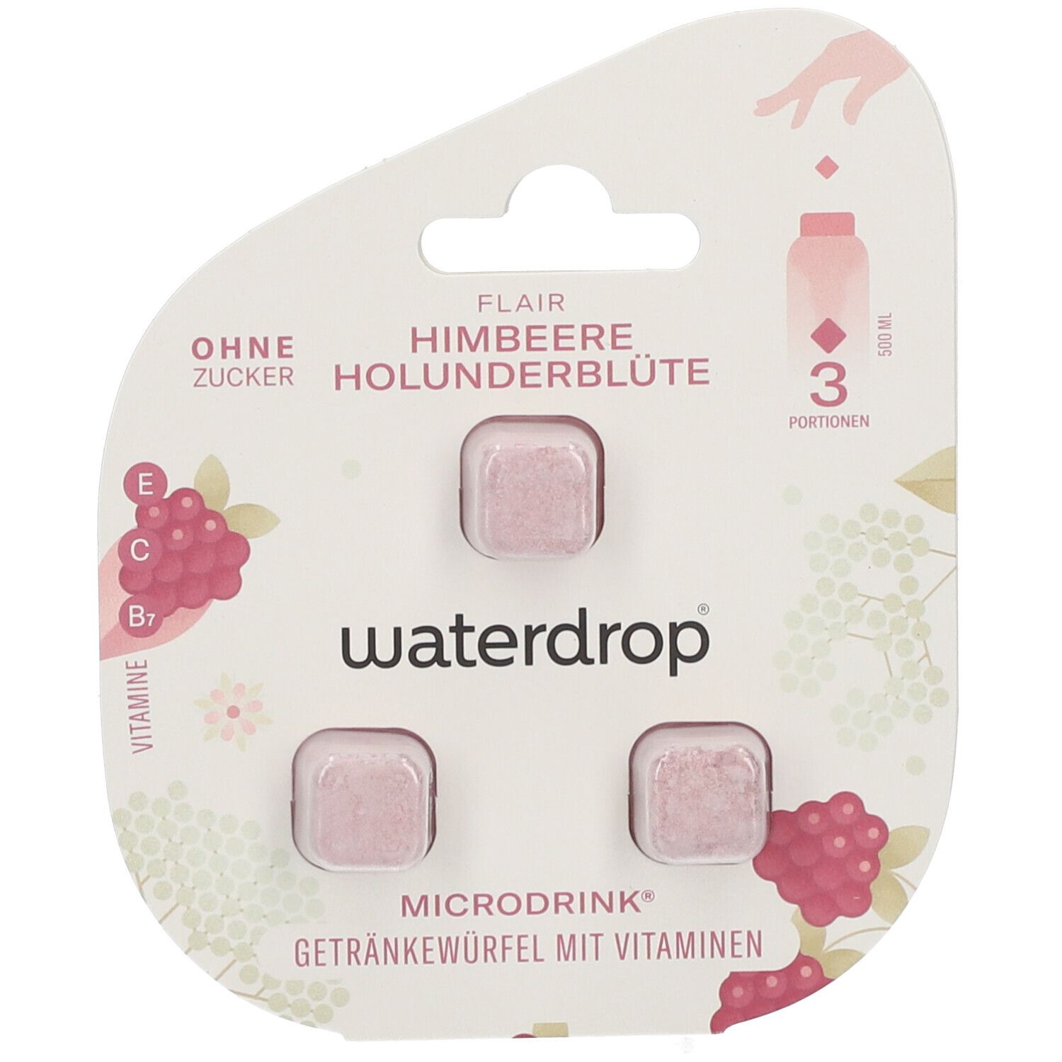 waterdrop® Microdrink® Flair Himbeer - Holunderblüte 1 Pk - Shop Apotheke