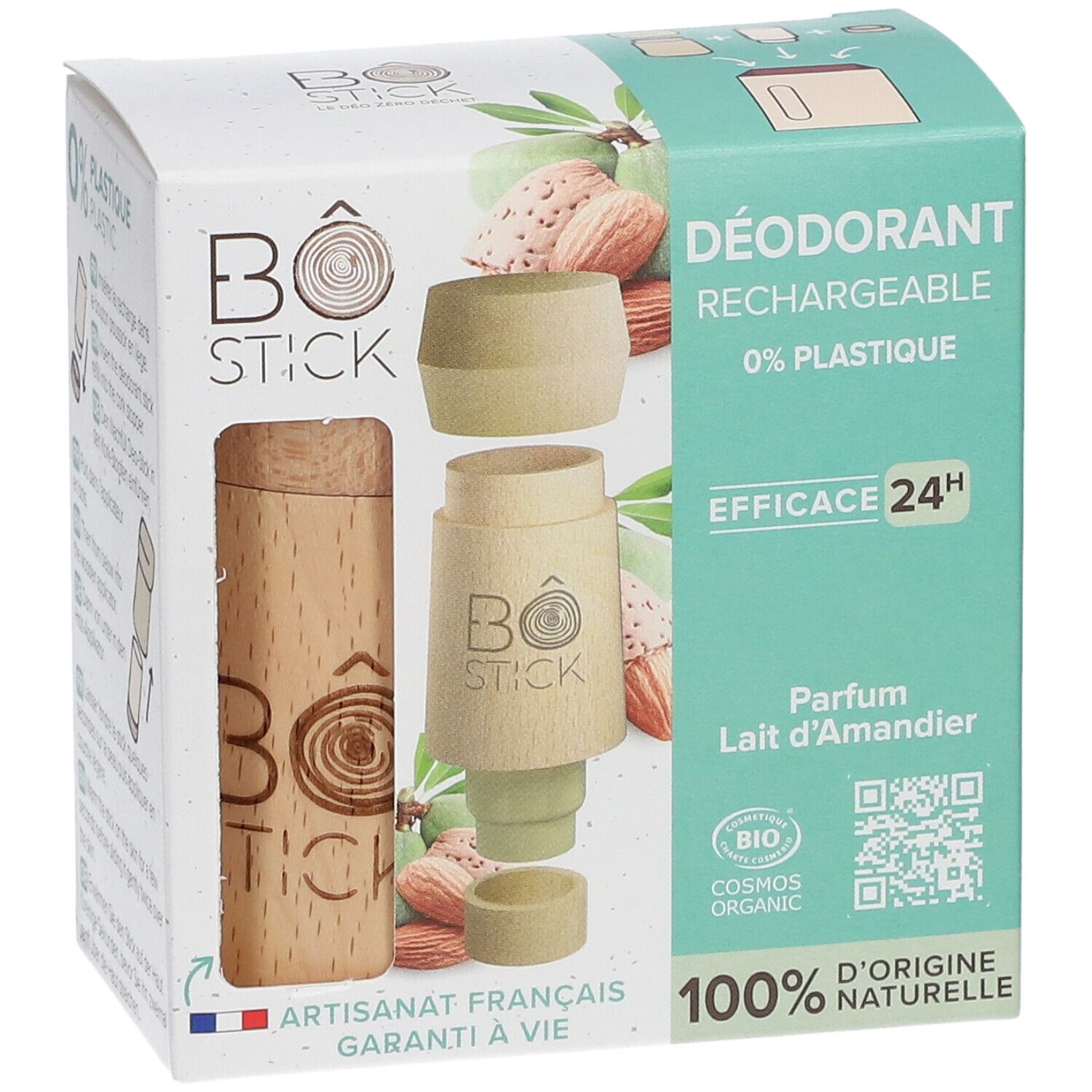BÔ Deodorant Stick Mandelmilch 45 g - Shop Apotheke