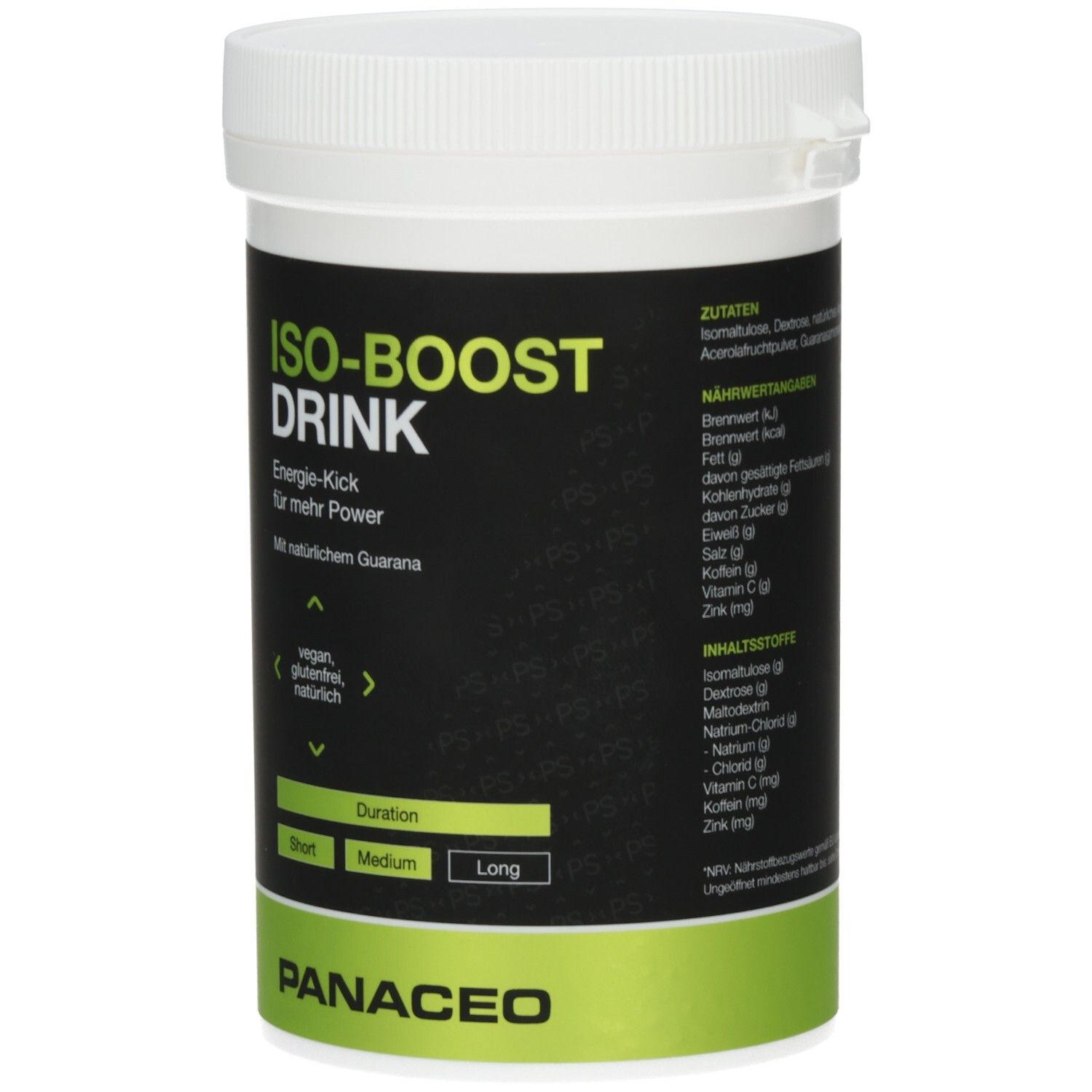 PANACEO ENERGY ISO-BOOST 400 g - Shop Apotheke