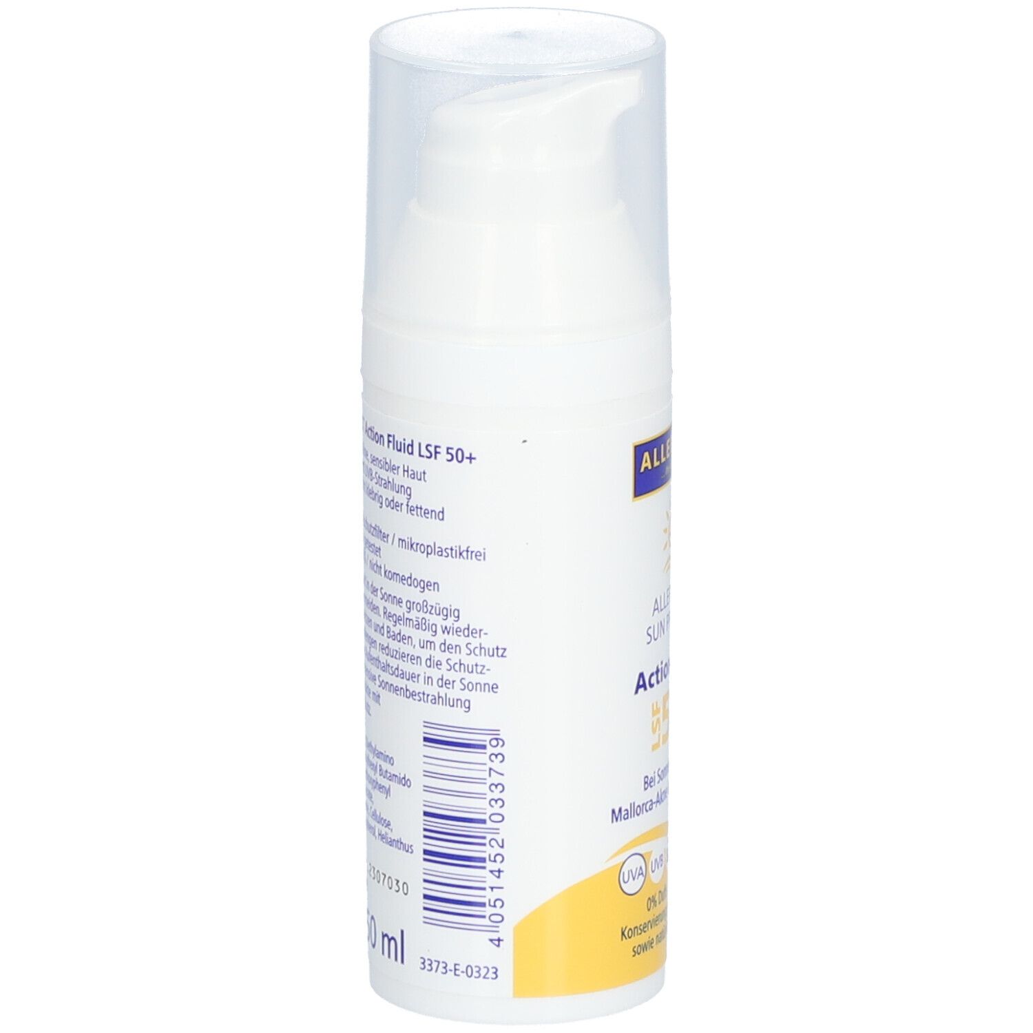 ALLERGIKA SUN PROTECT Action Fluid LSF 50+ 50 ml - Shop Apotheke
