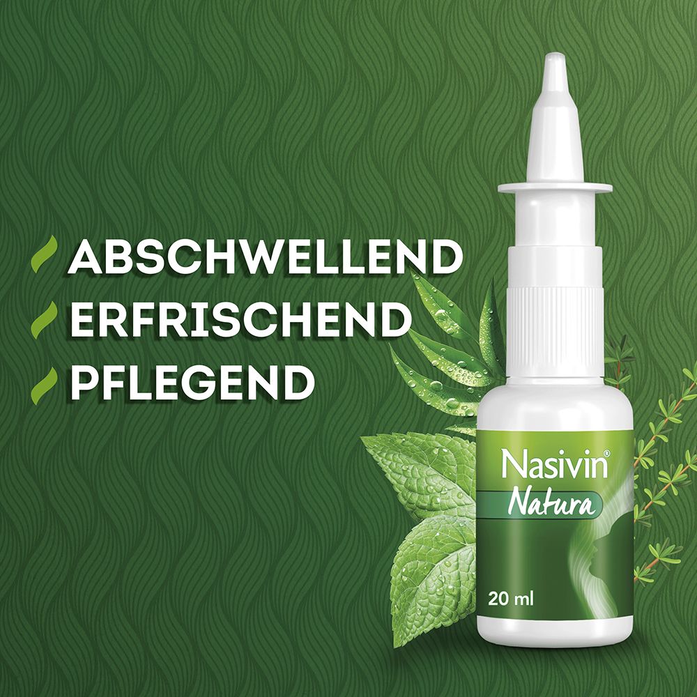 Nasivin® Natura Nasenspray 20 ml - Shop Apotheke