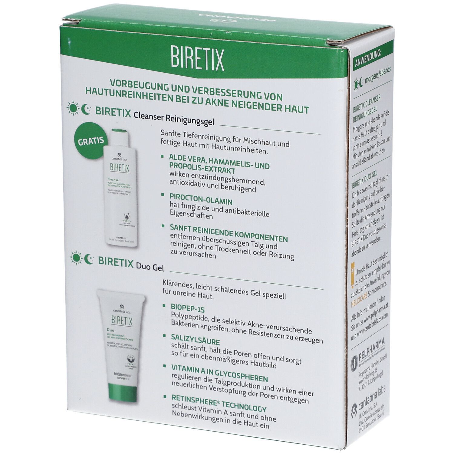 BIRETIX Duo Anti Blemish Gel + Cleanser 230 ml - Shop Apotheke