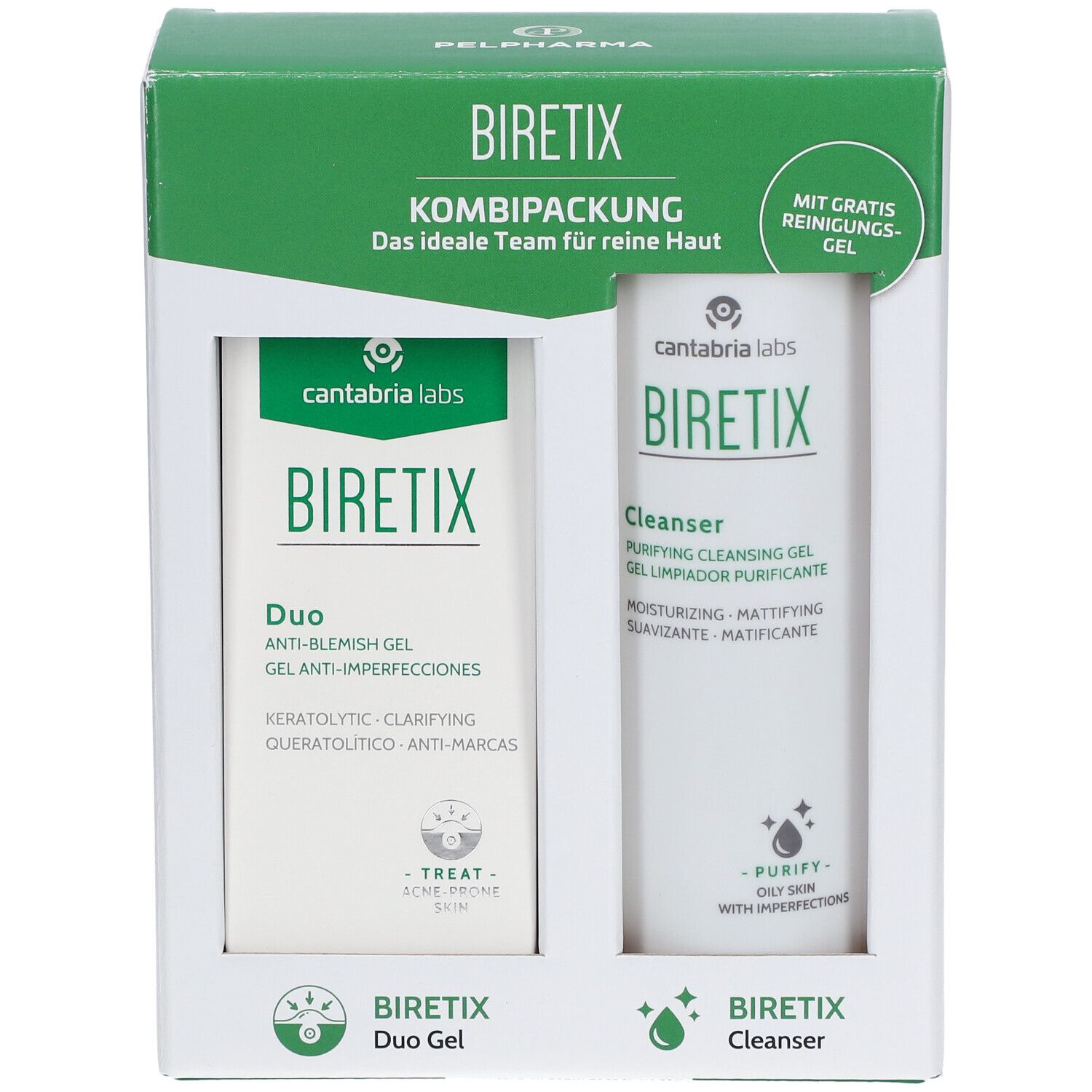 BIRETIX Duo Anti Blemish Gel + Cleanser 230 ml - Shop Apotheke