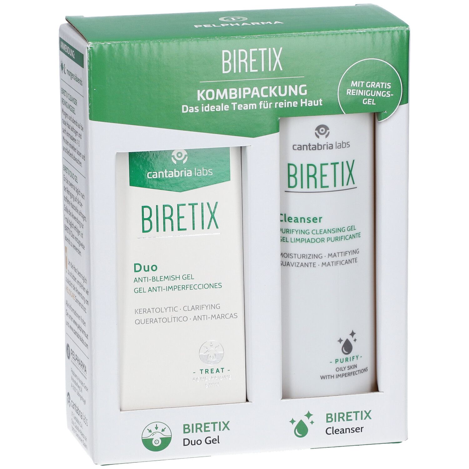 BIRETIX Duo Anti Blemish Gel + Cleanser 230 ml - Shop Apotheke