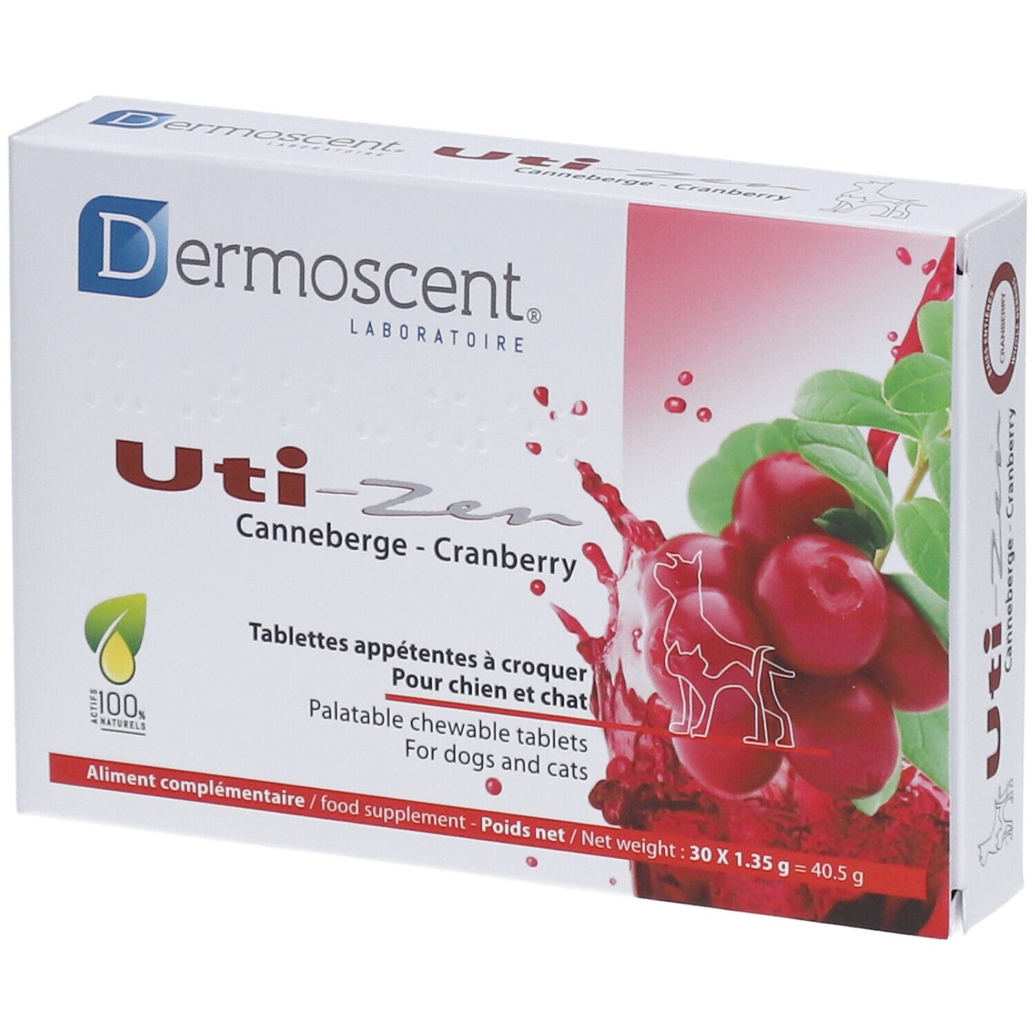 Dermoscent Uti-Zen Cranberry Tabletten 30 St - Shop Apotheke