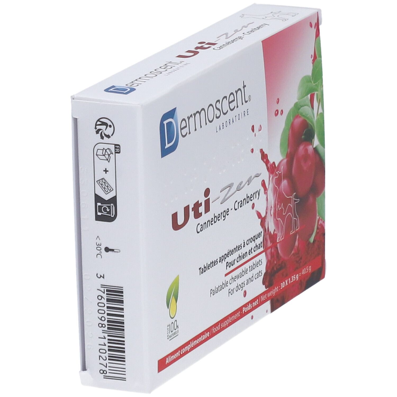 Dermoscent Uti-Zen Cranberry Tabletten 30 St - Shop Apotheke