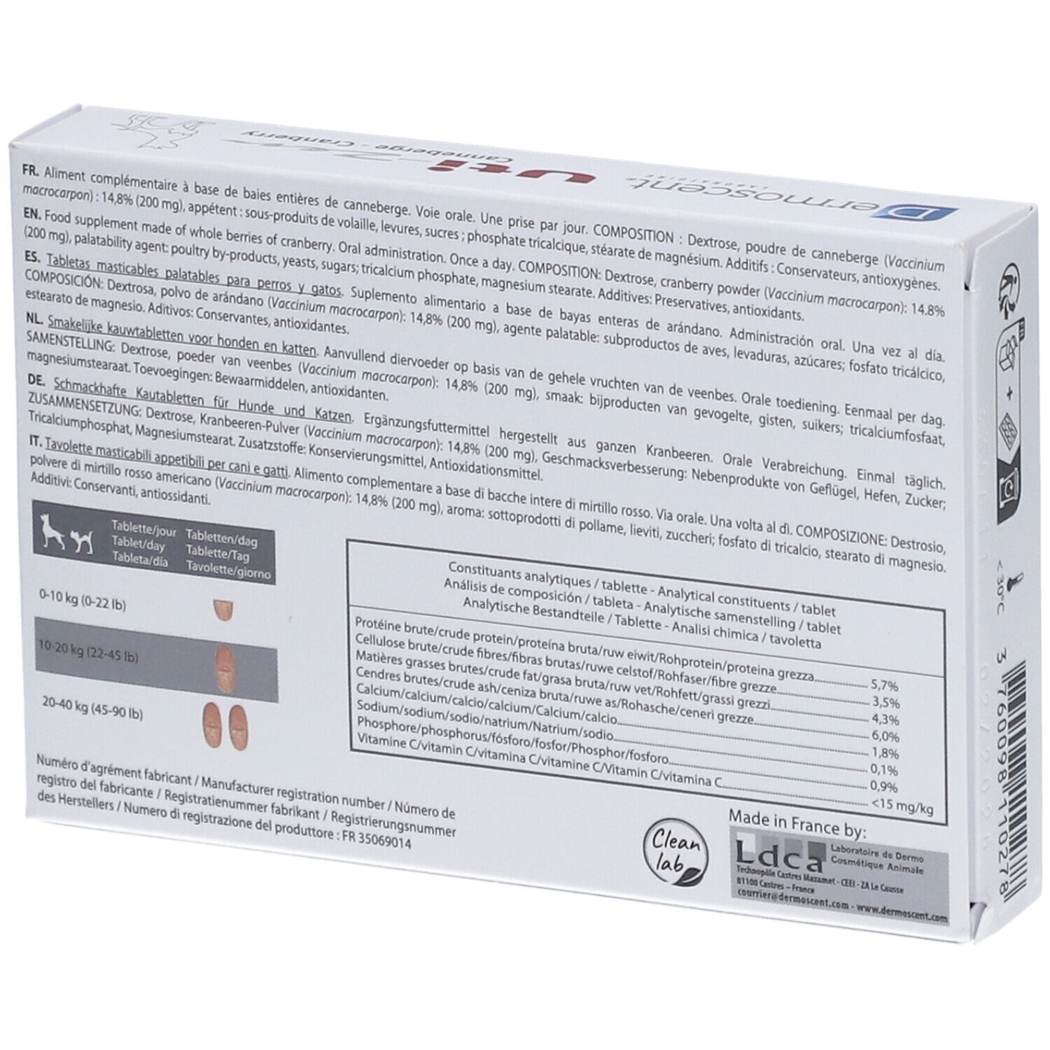 Dermoscent Uti-Zen Cranberry Tabletten 30 St - Shop Apotheke